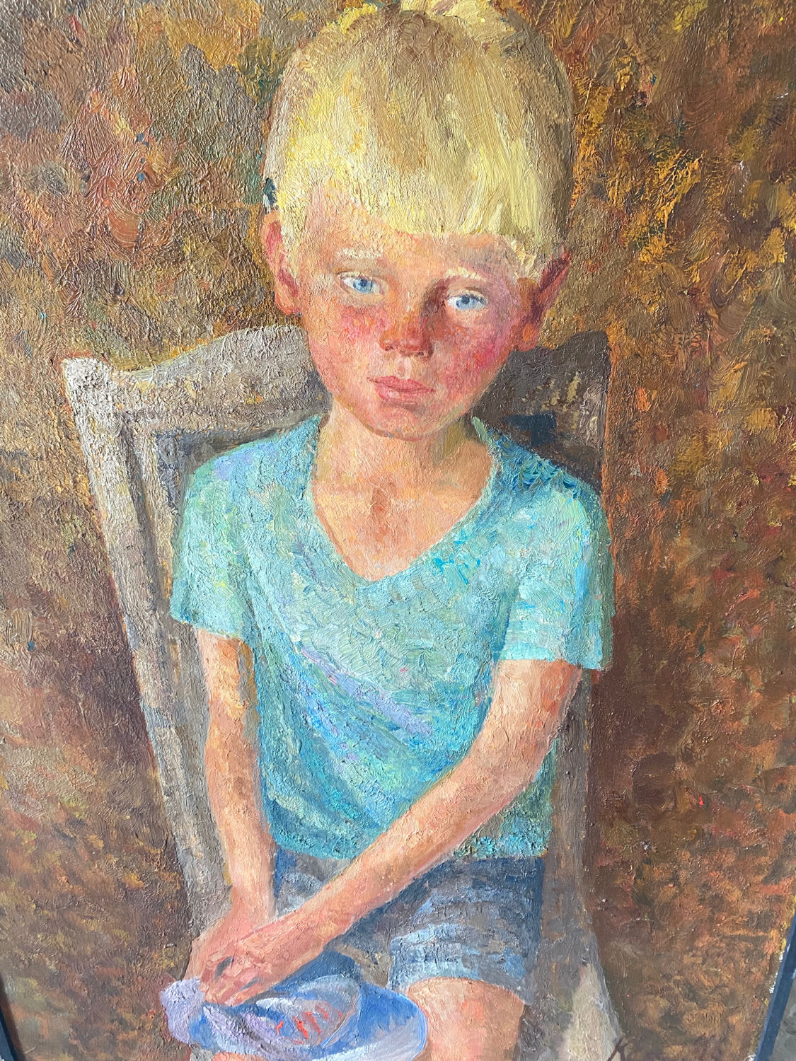 Portrait russe de jeune garçon 1986 | Selency