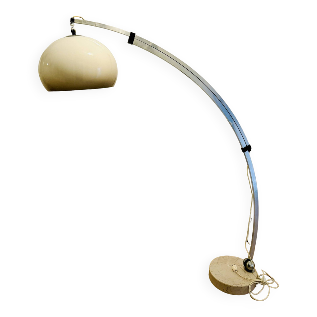 Lampadaire arc vintage par Harvey Guzzini | Selency