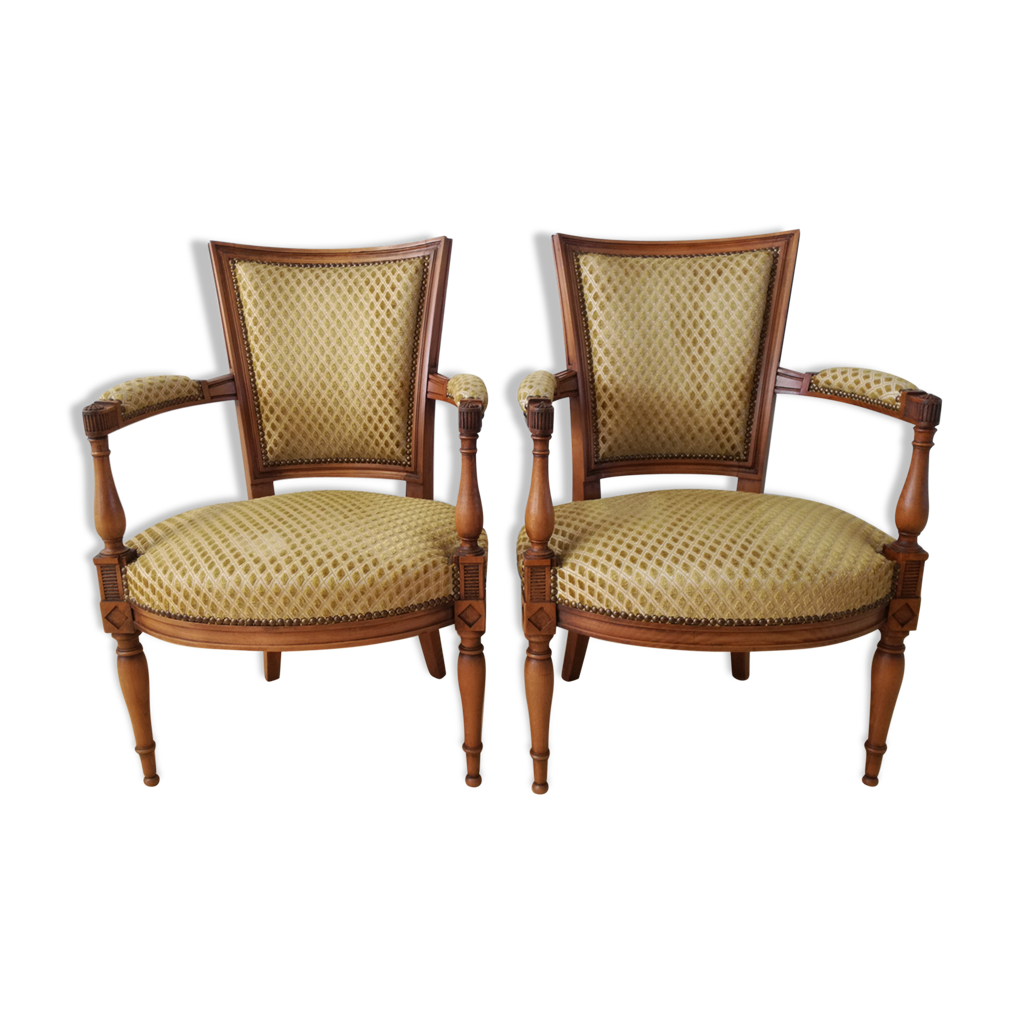 Paire de fauteuils empire directoire | Selency