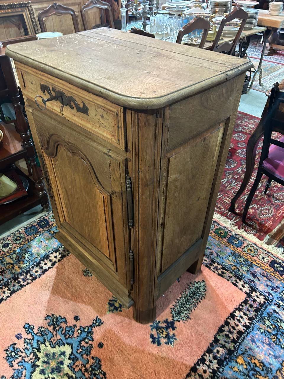 Buffet confiturier en Chêne Massif décapé | Selency