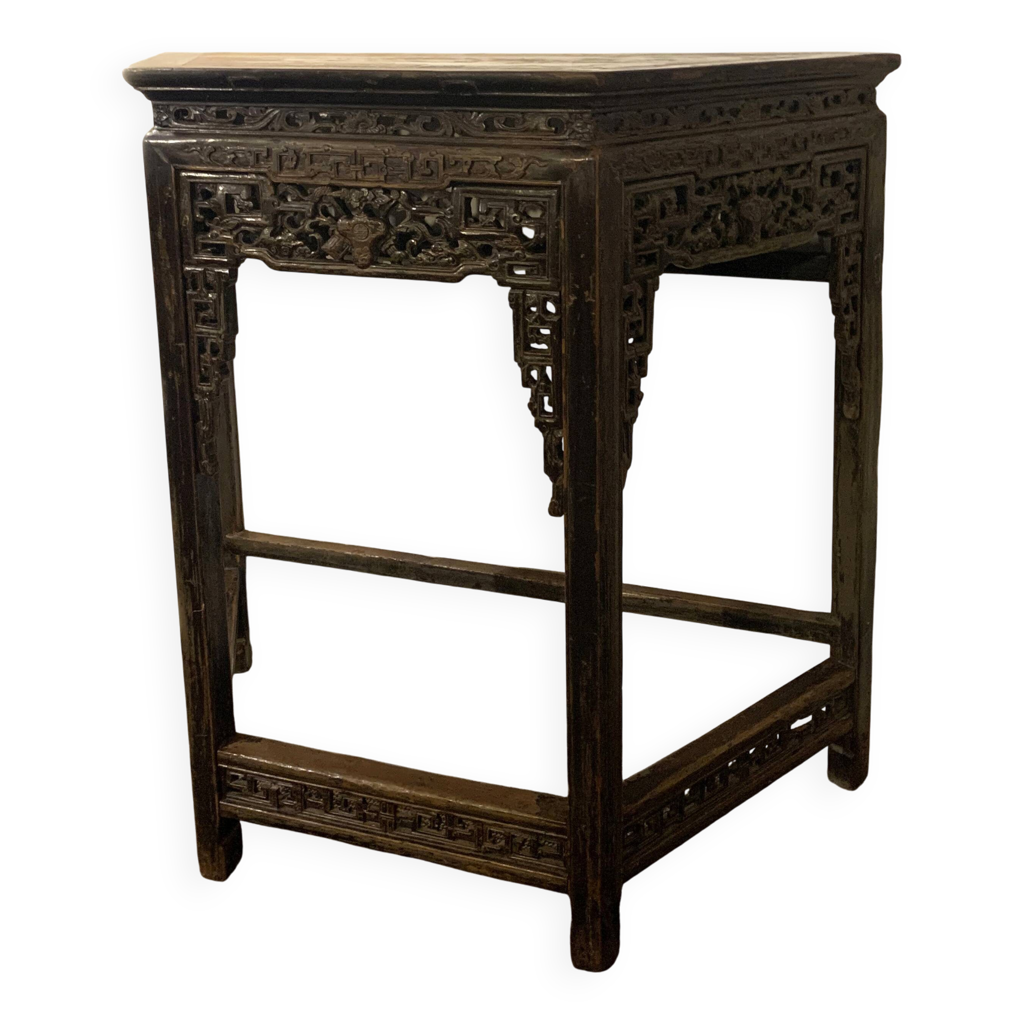 Console chinoise en bois laqué | Selency