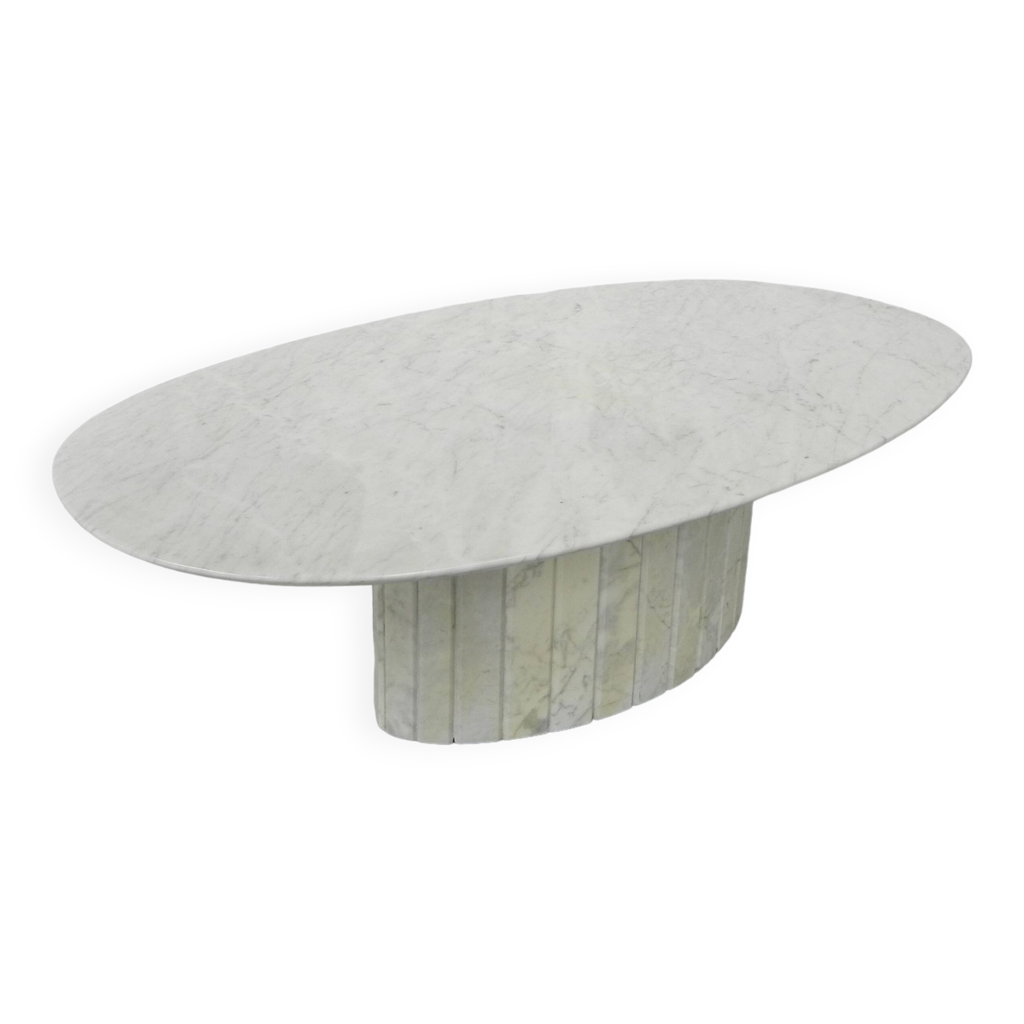 Table ovale en marbre | Selency