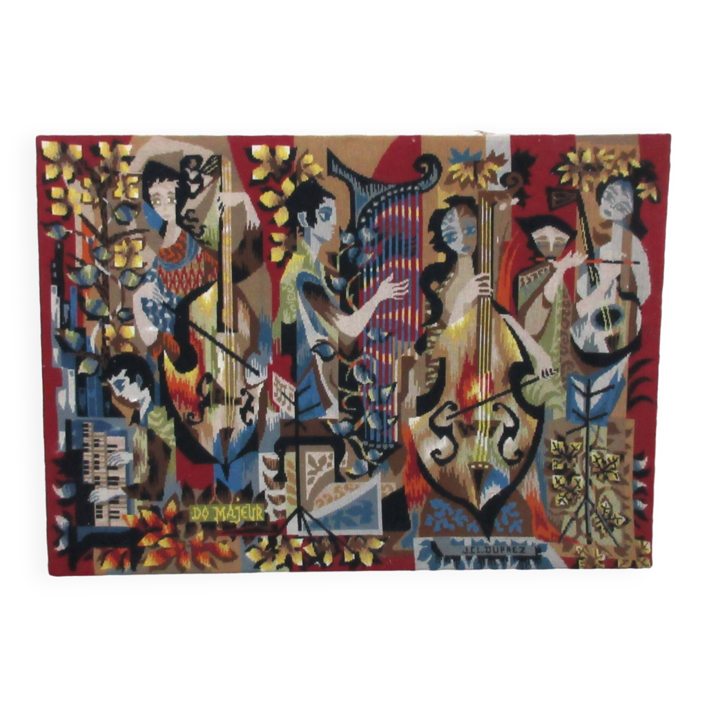 Tapisserie cannevas " Do Majeur " par Jean Claude Duprez 1950 | Selency