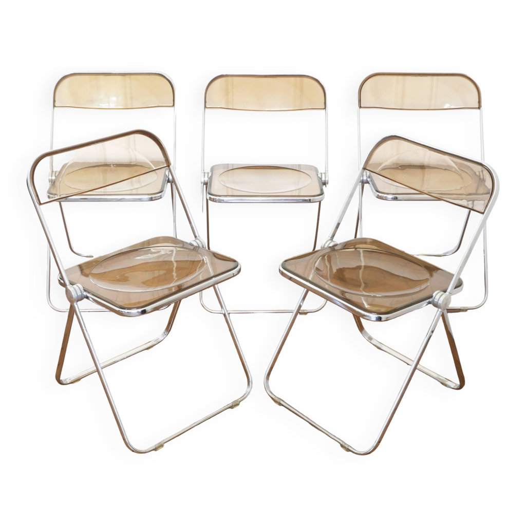 5 Chaises pliantes - Plia - Castelli | Selency