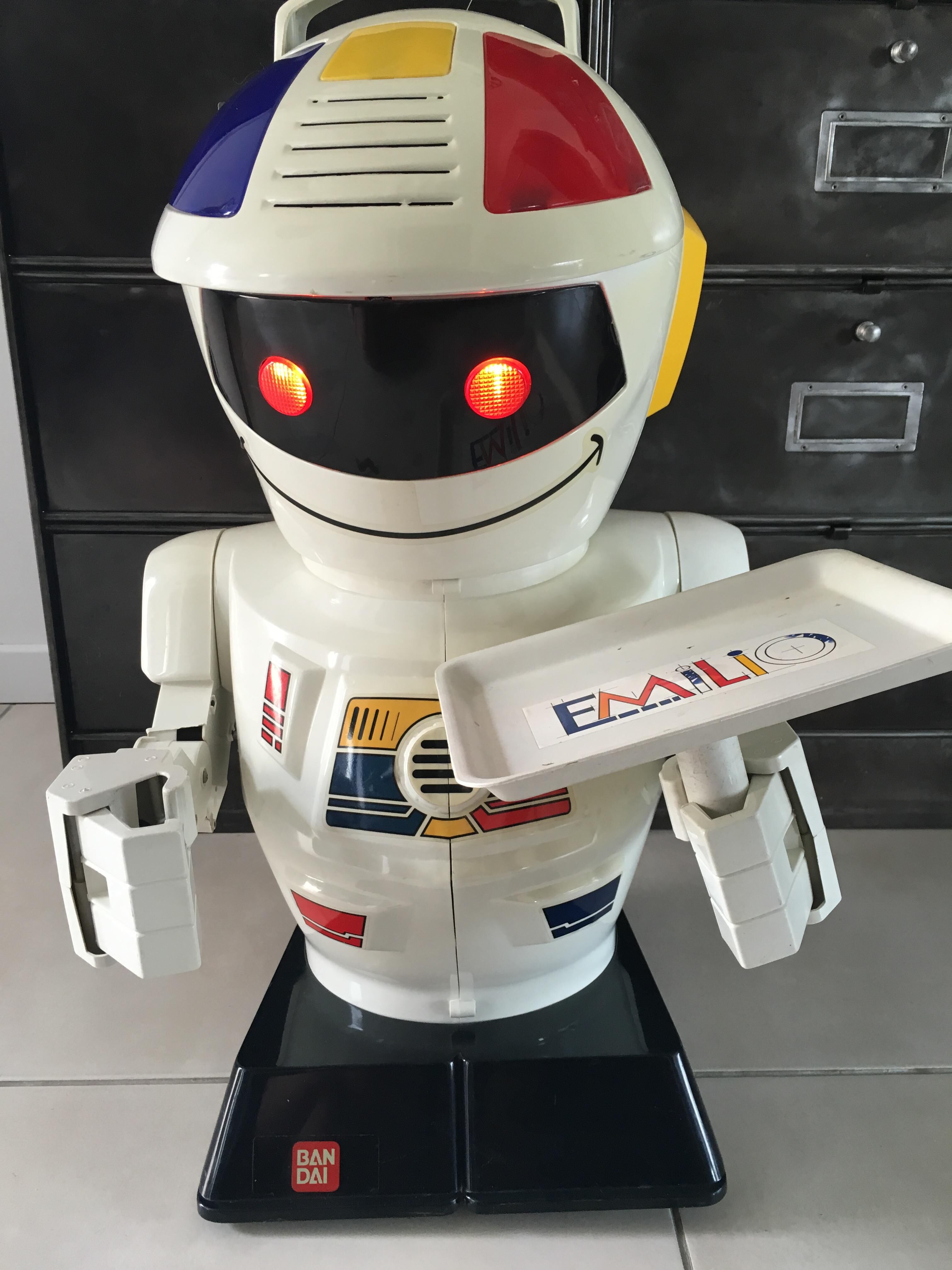 Robot Emilio BANDAI vintage Année 80 | Selency