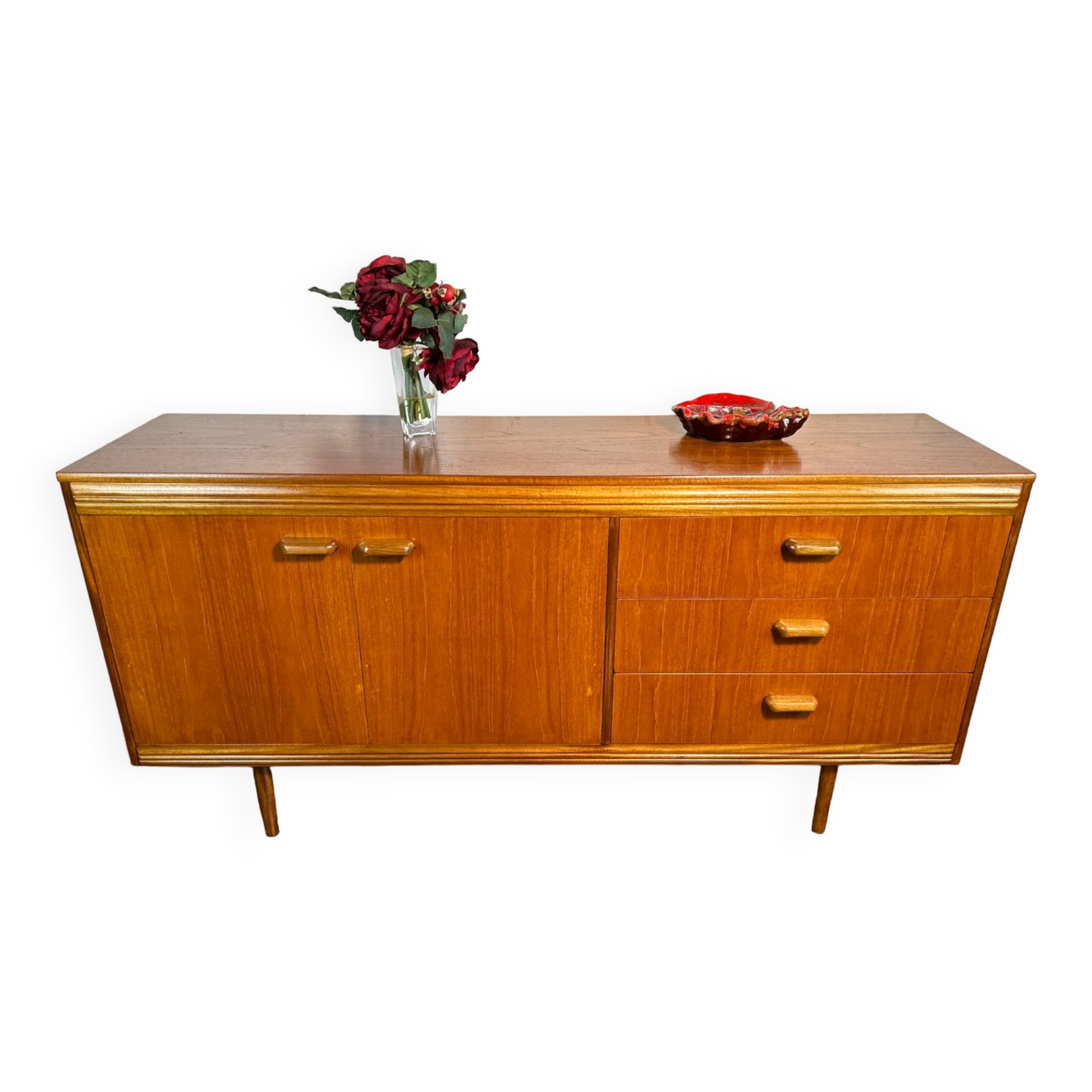 Mid Century Retro Vintage Teck Sideboard 1960 | Selency