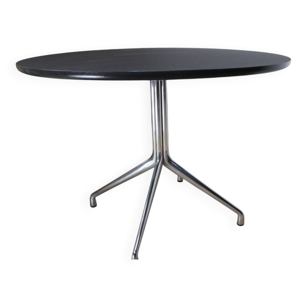 Table HAY "About a Table AA15" en mélaminé noir design Hee Welling ...
