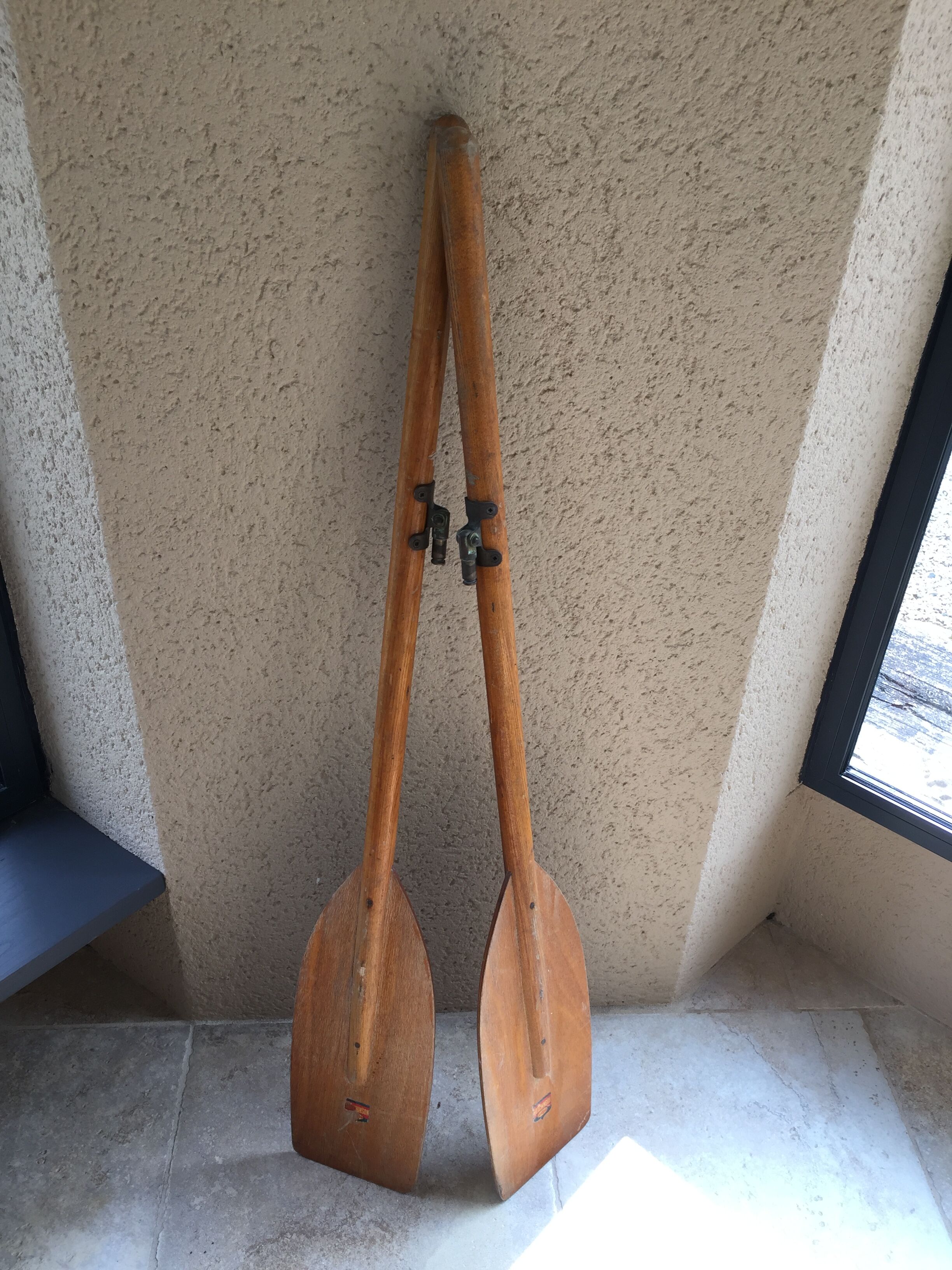 Paire de rames en bois Hutchinson | Selency