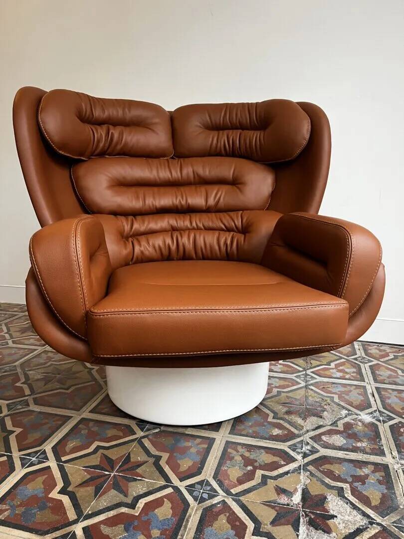 Fauteuil Elda – Joe Colombo, Longhi | Selency