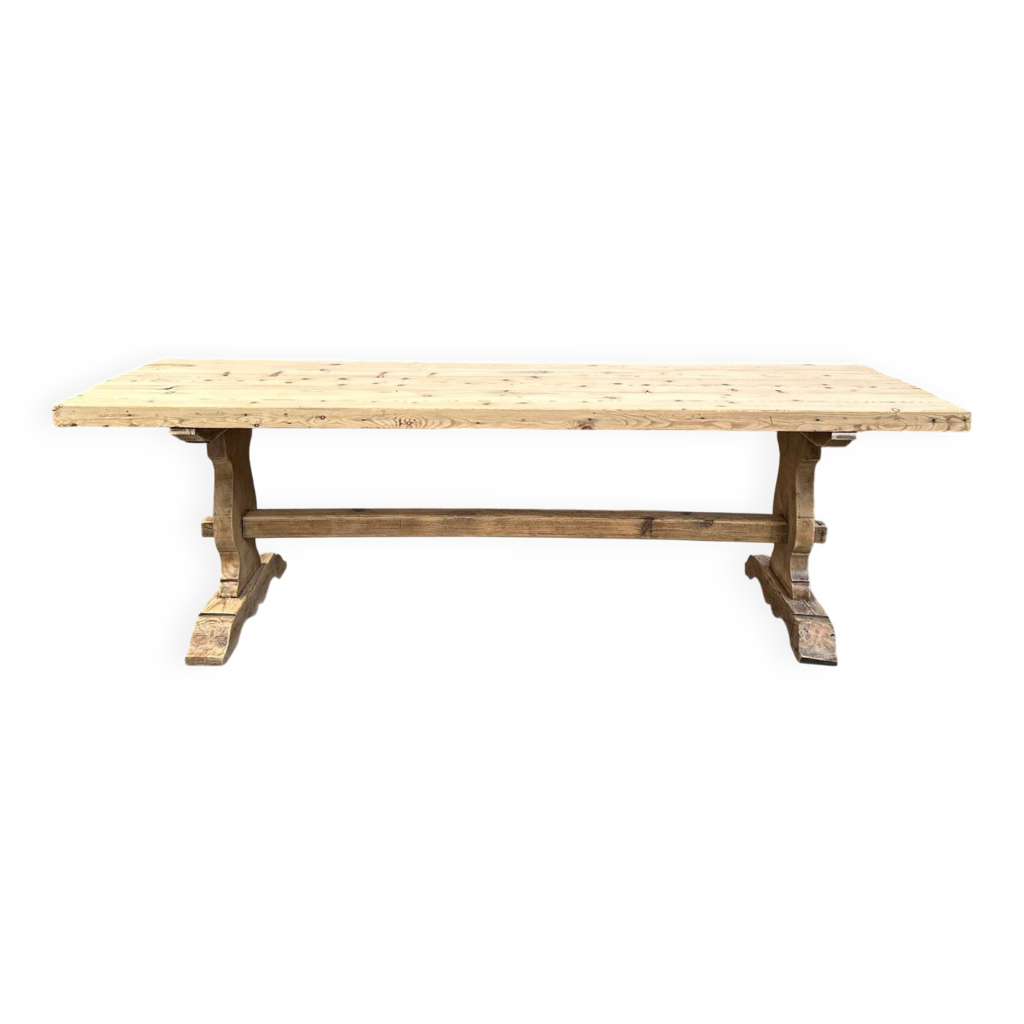 Table de type monastère en sapin | Selency