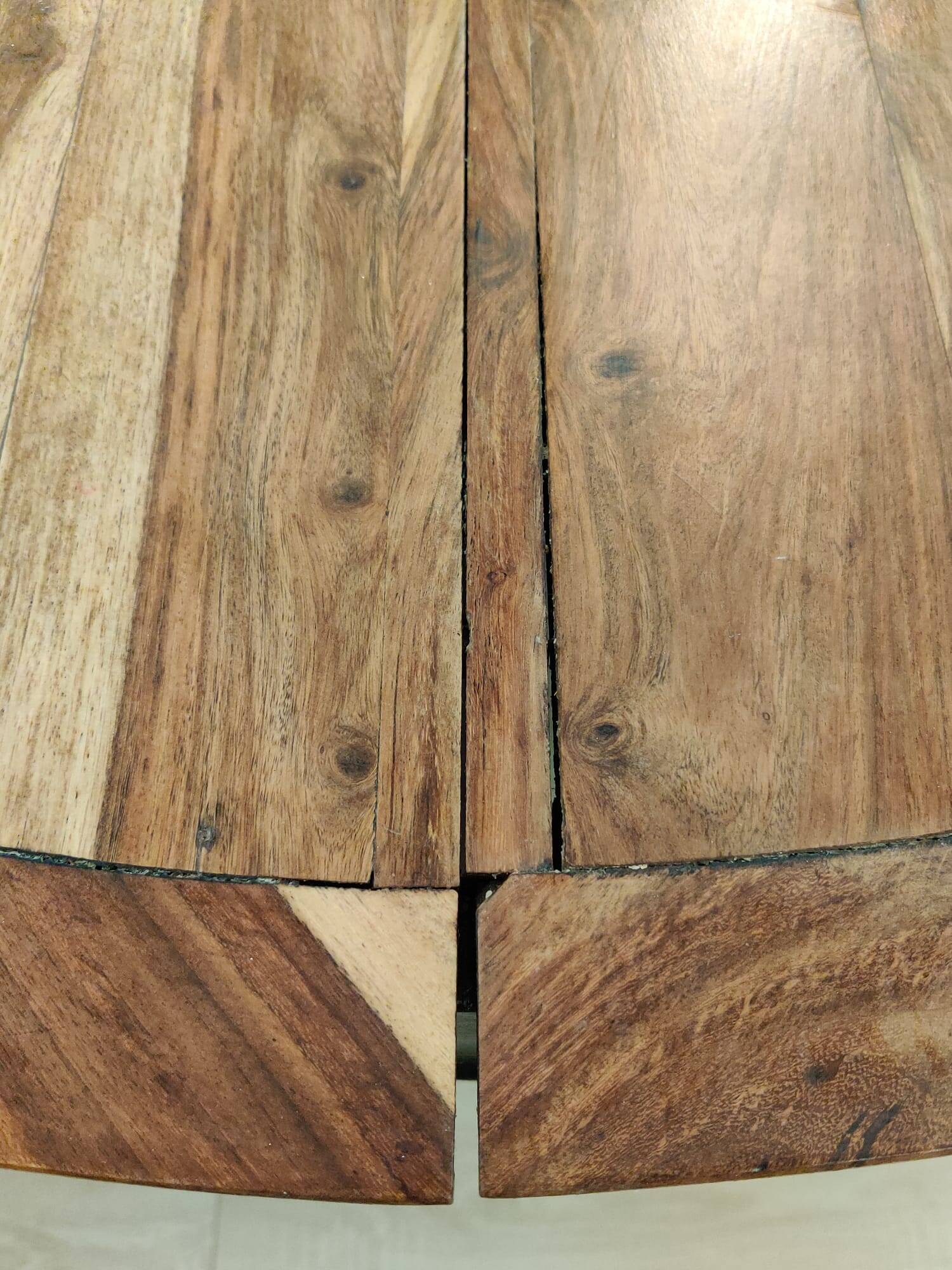 Table ronde noyer | Selency