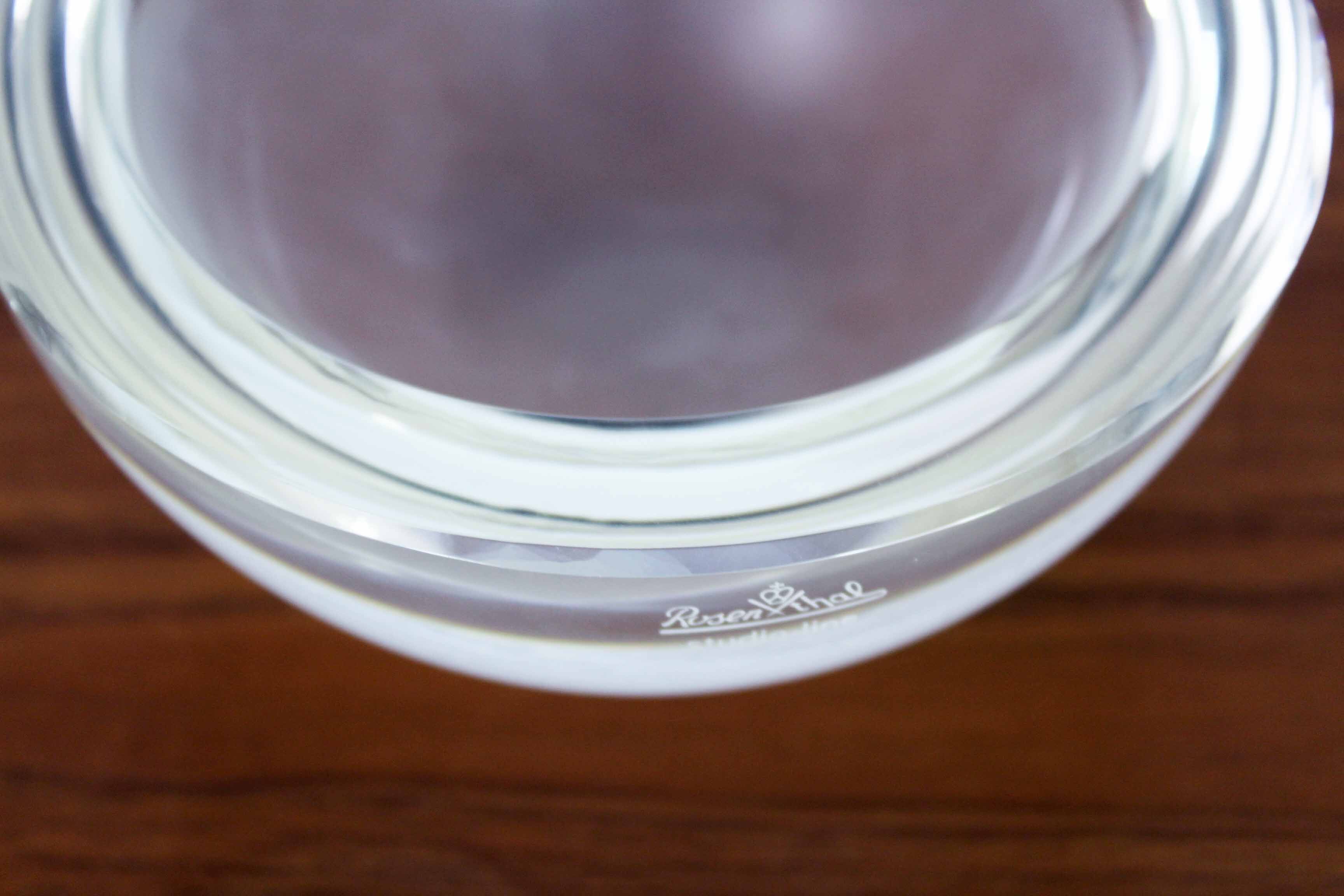 Rosenthal Studio Line crystal trinket bowl | Selency