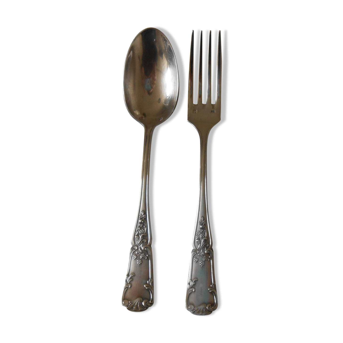 Set de 2 couverts en argent pour bébé | Selency