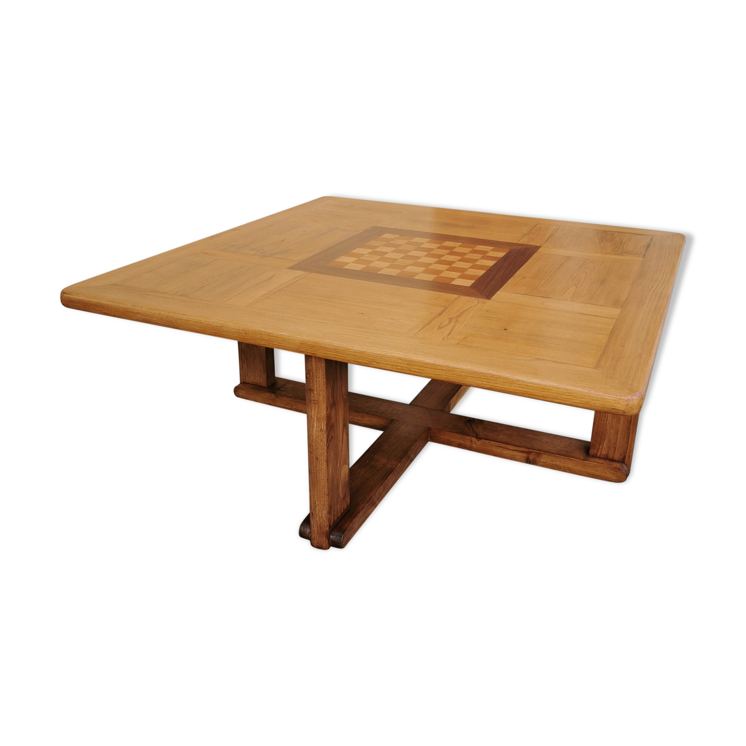 Table basse damier | Selency