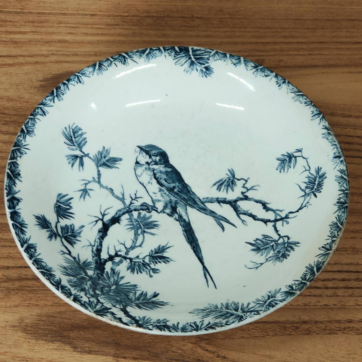 Compotier hirondelle porcelaine opaque de Gien , modèle Provençal | Selency