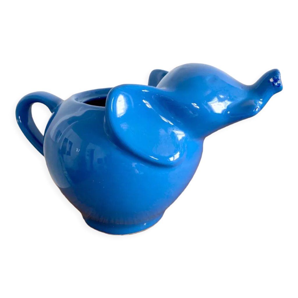 Théière éléphant lipton bleue | Selency