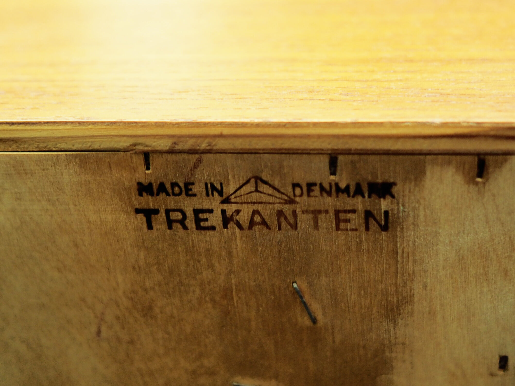 Commode en teck, design danois, années 60, producteur Trekanten-Hestbæk ...