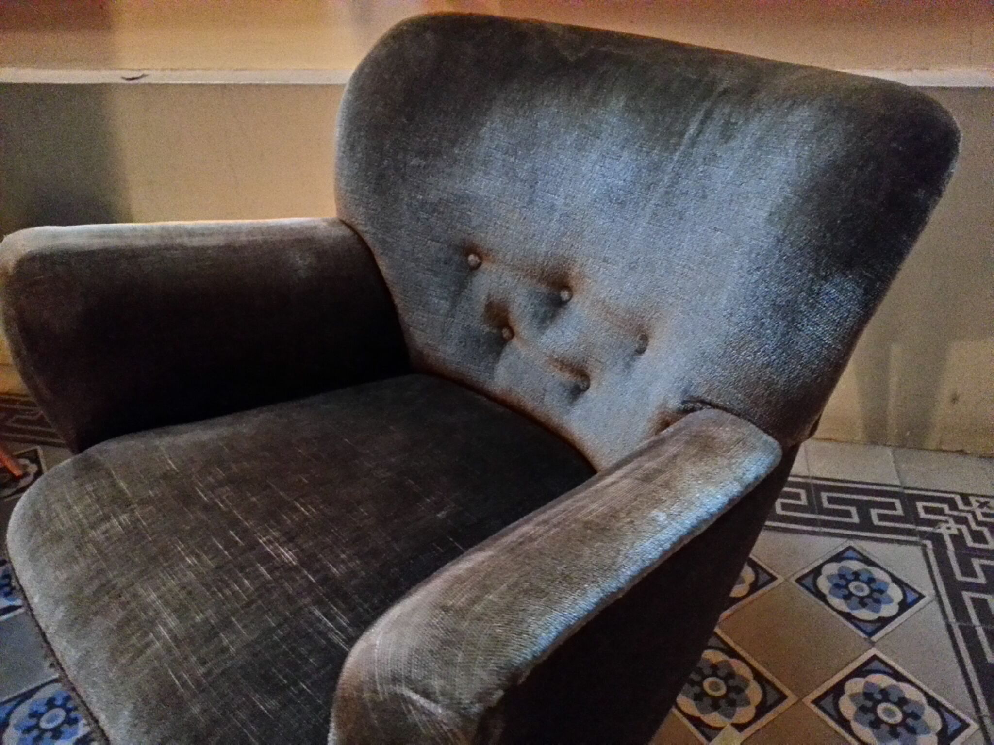 1 Mignon petit fauteuil tout ronds années 50 | Selency