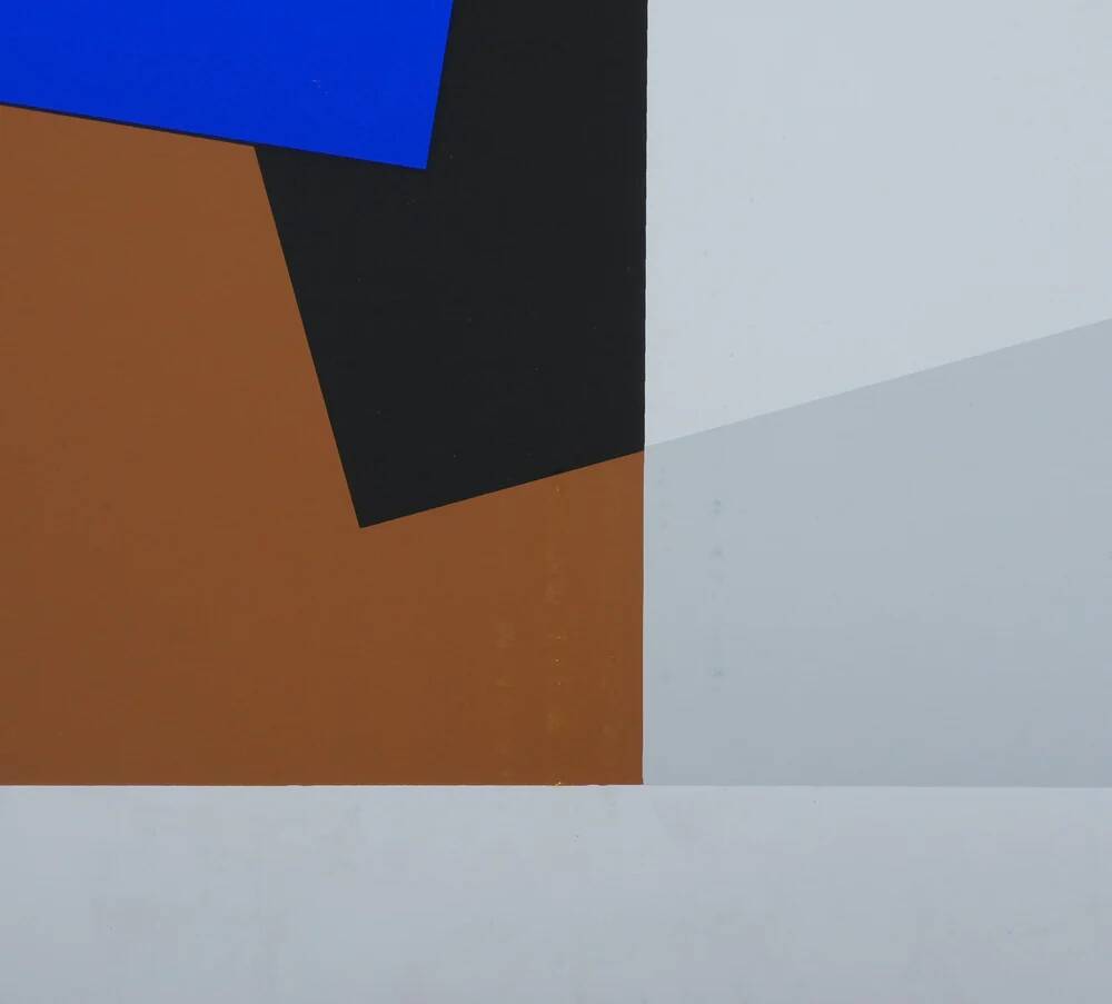 Joel froment : composition à la ligne dorée, sérigraphie originale signée | Selency