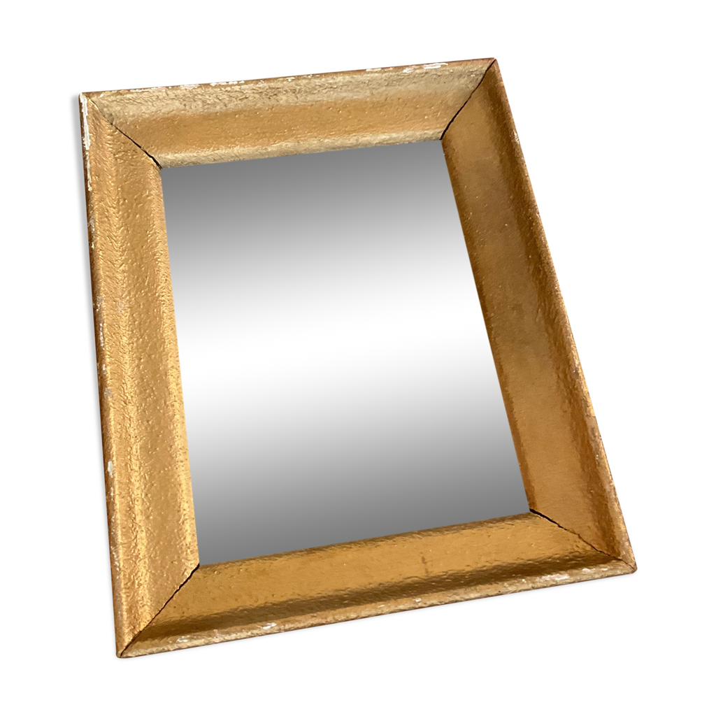 Miroir cadre doré 30x24cm | Selency