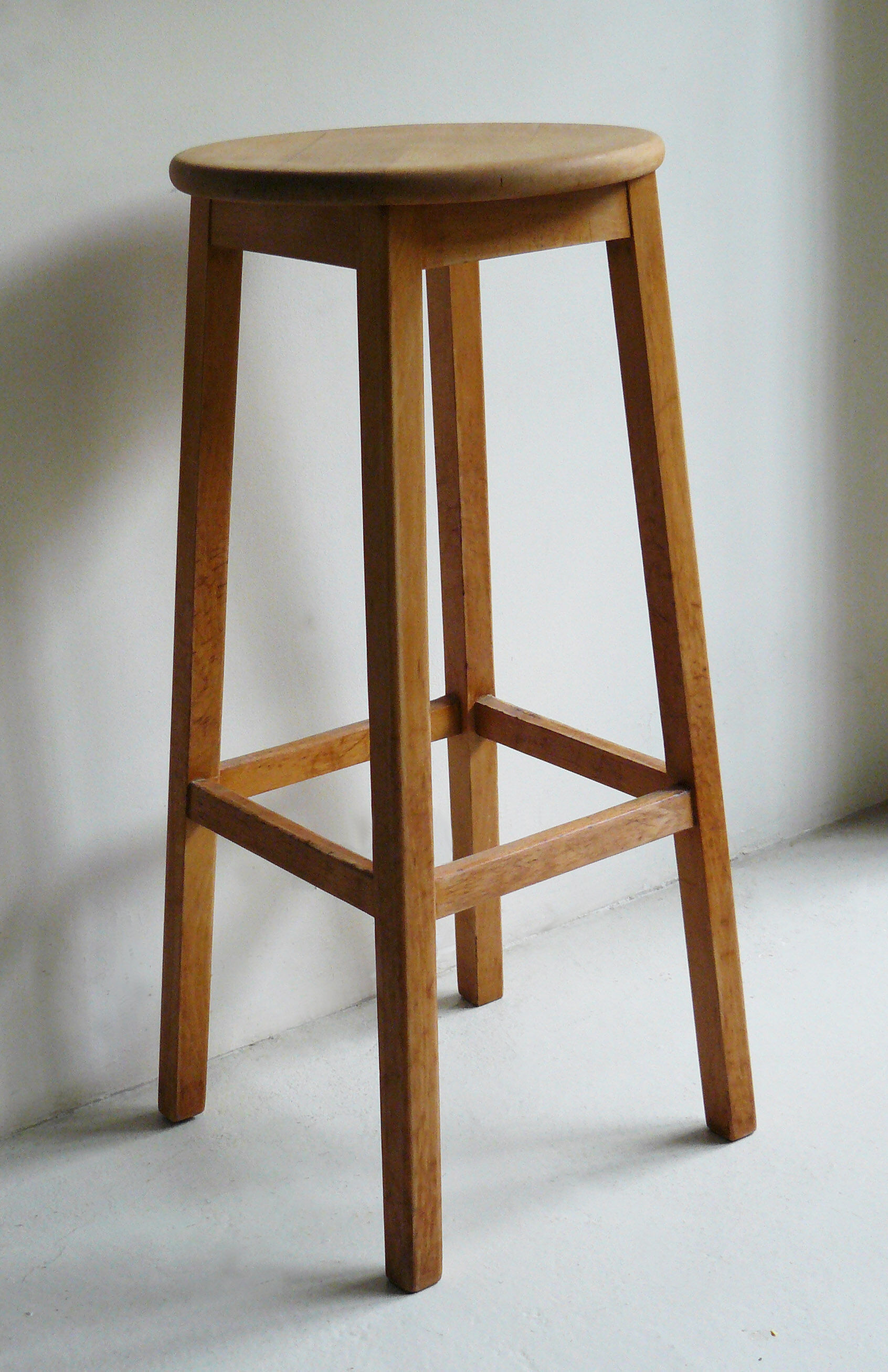 Tabouret Haut En Bois