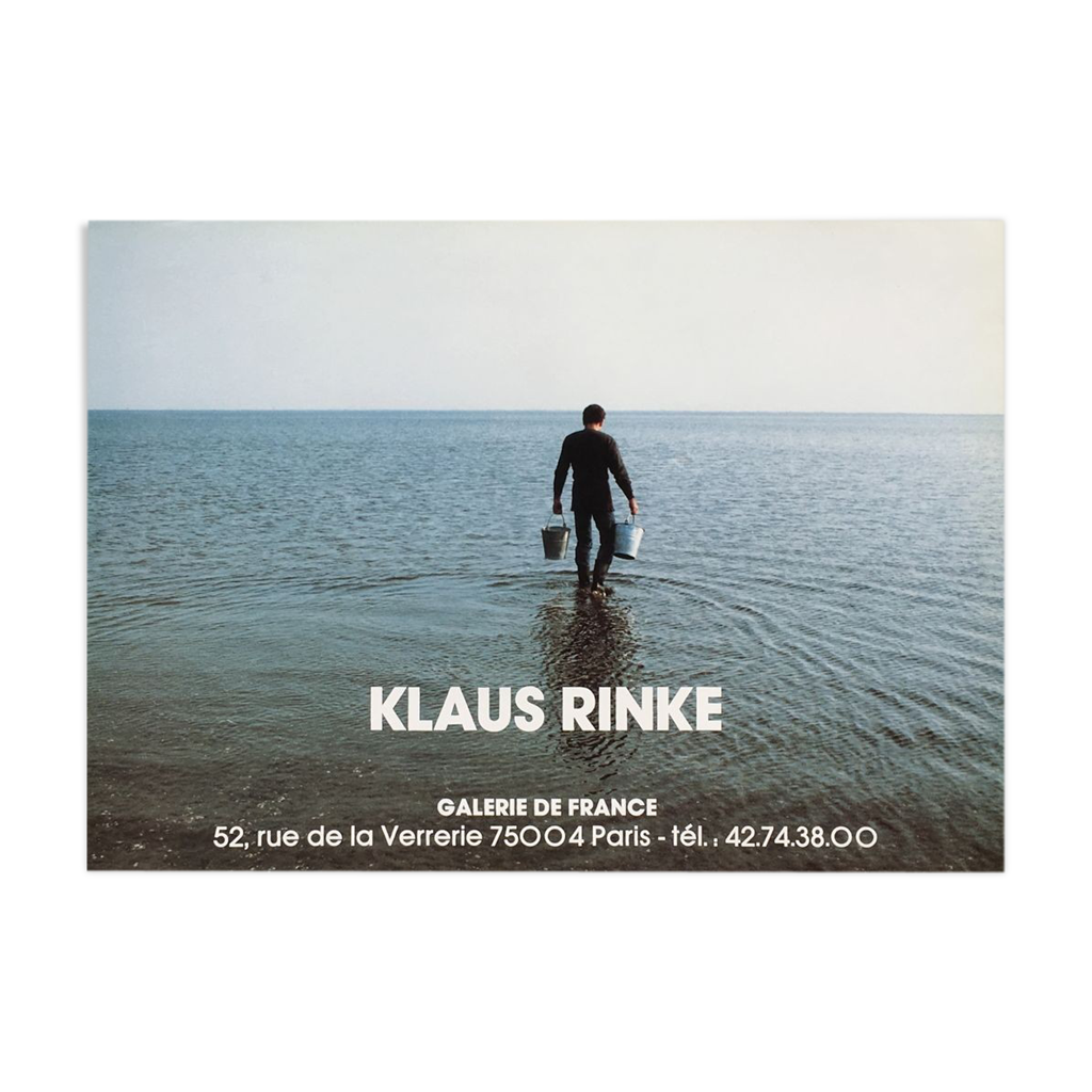 Affiche Klaus Rinke 1993 | Selency