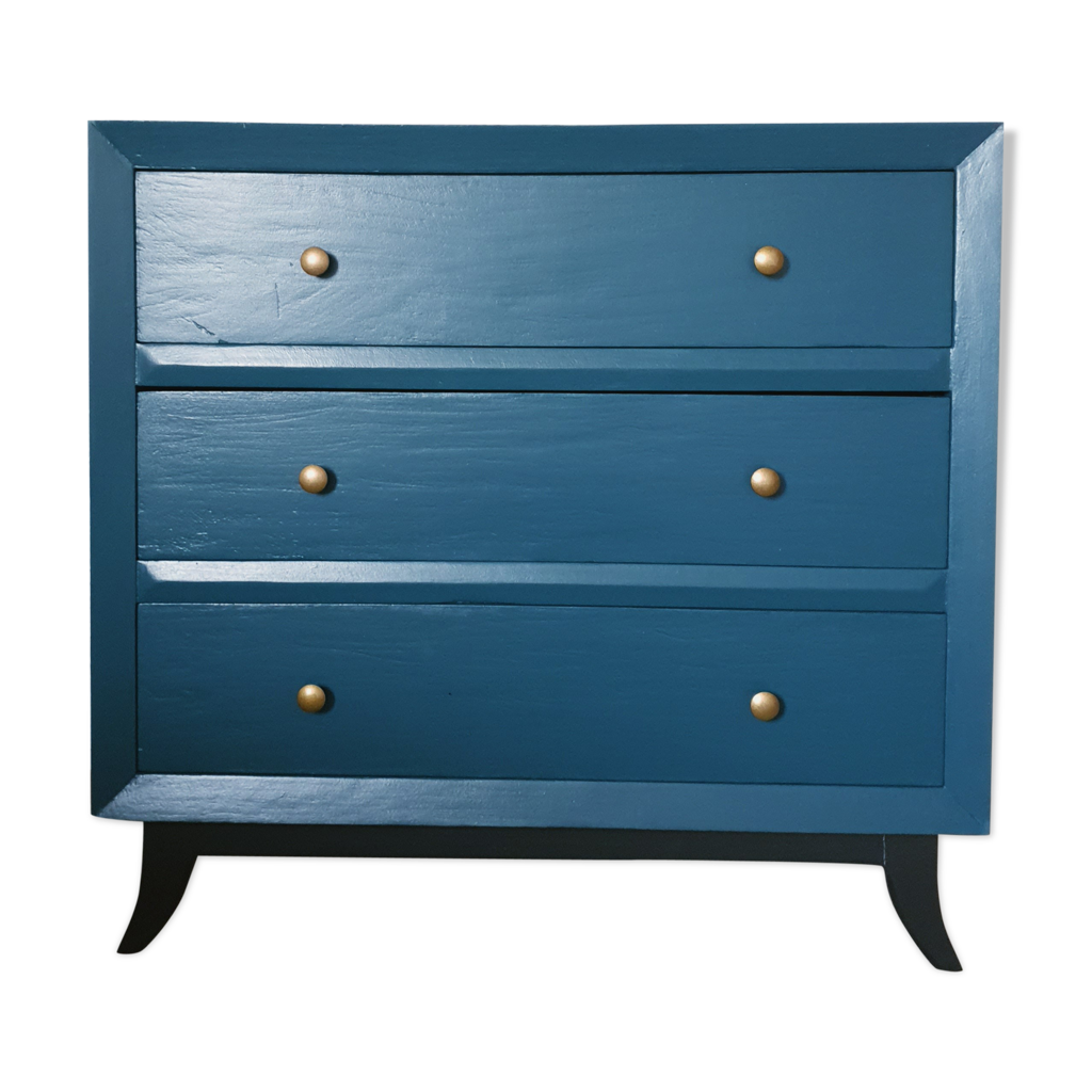 Commode bleu pétrole | Selency