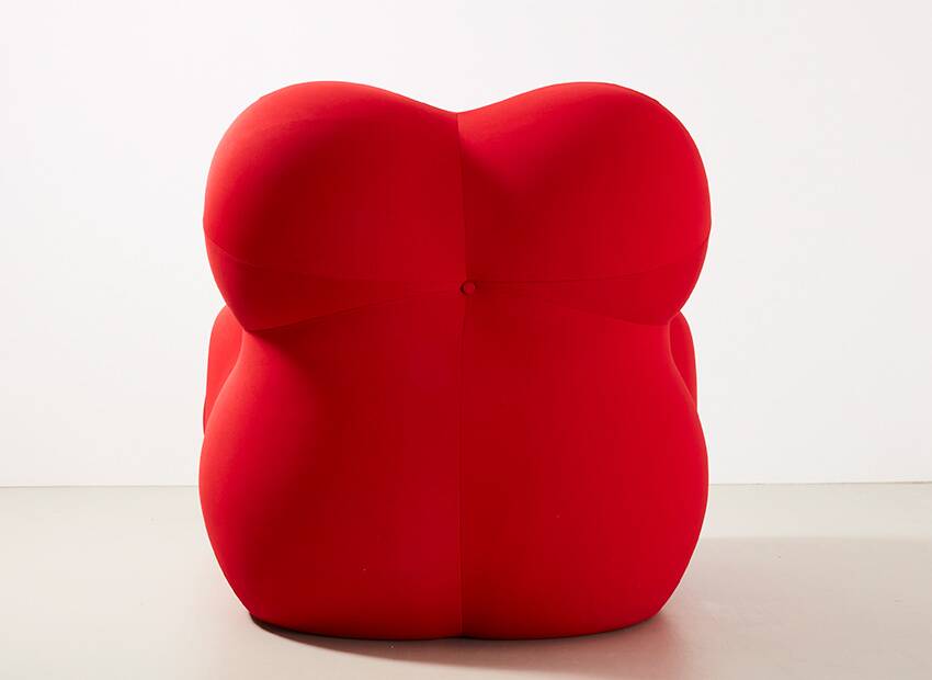 Gaetano Pesce Big Mama Up5 Up6 Lounge Chair Ottoman Pour B7b Italia 1969 Selency