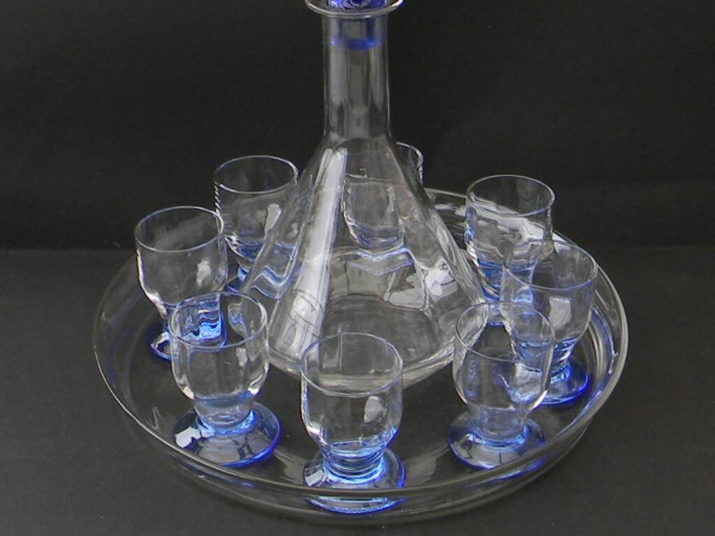 Service à liqueur art déco daum nancy. | Selency