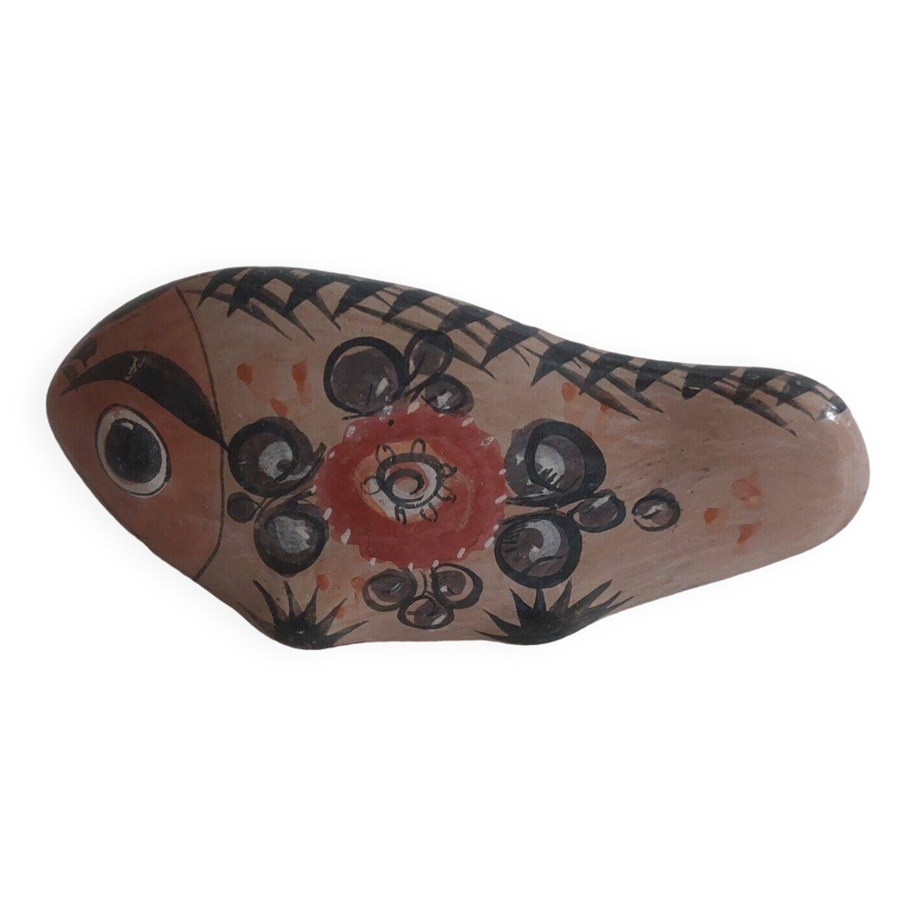 Poisson en céramique de Tonala, Mexique | Selency