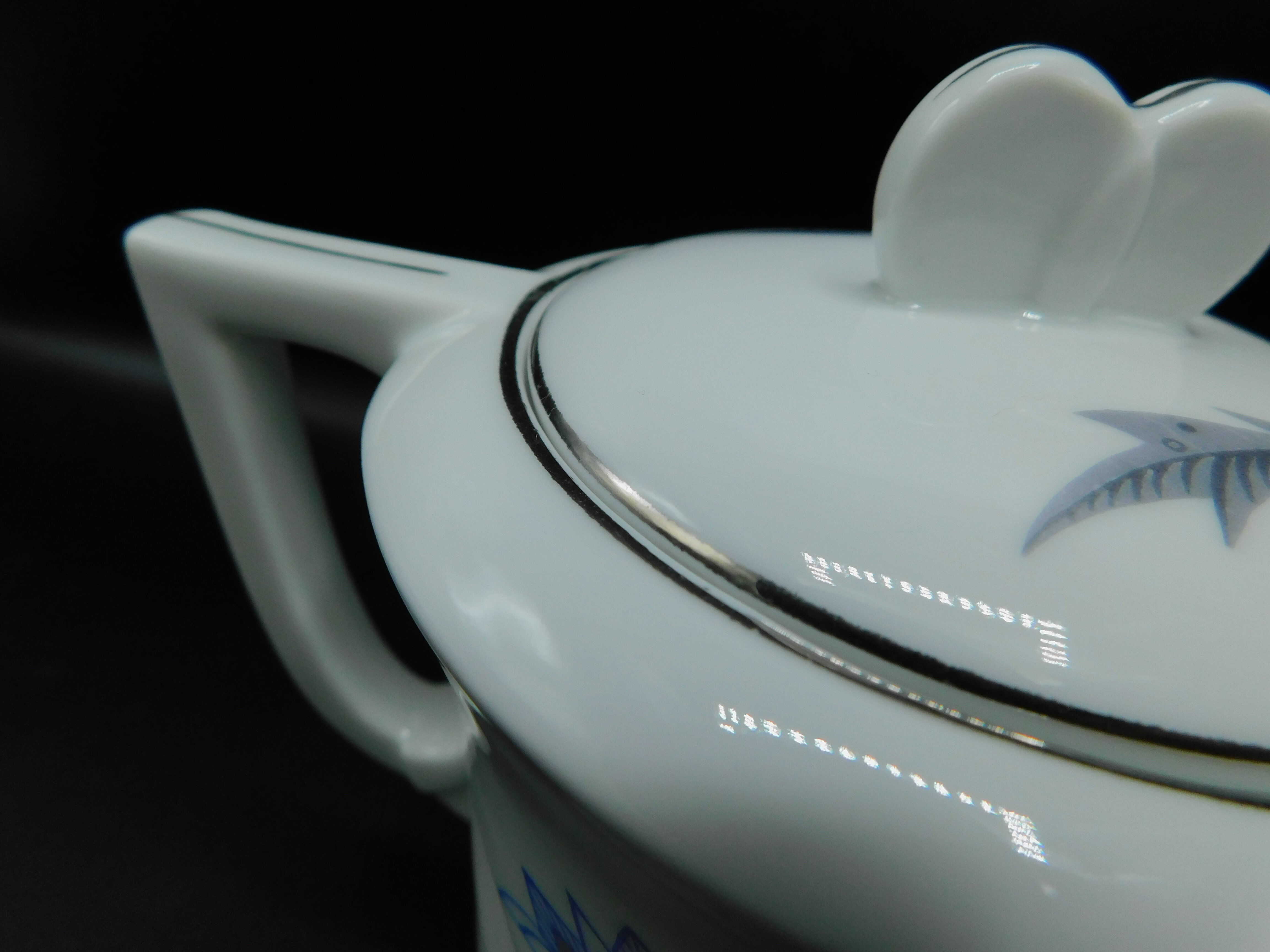 Cafetière sucrier et 6 tasses Puls art déco Guimauve | Selency