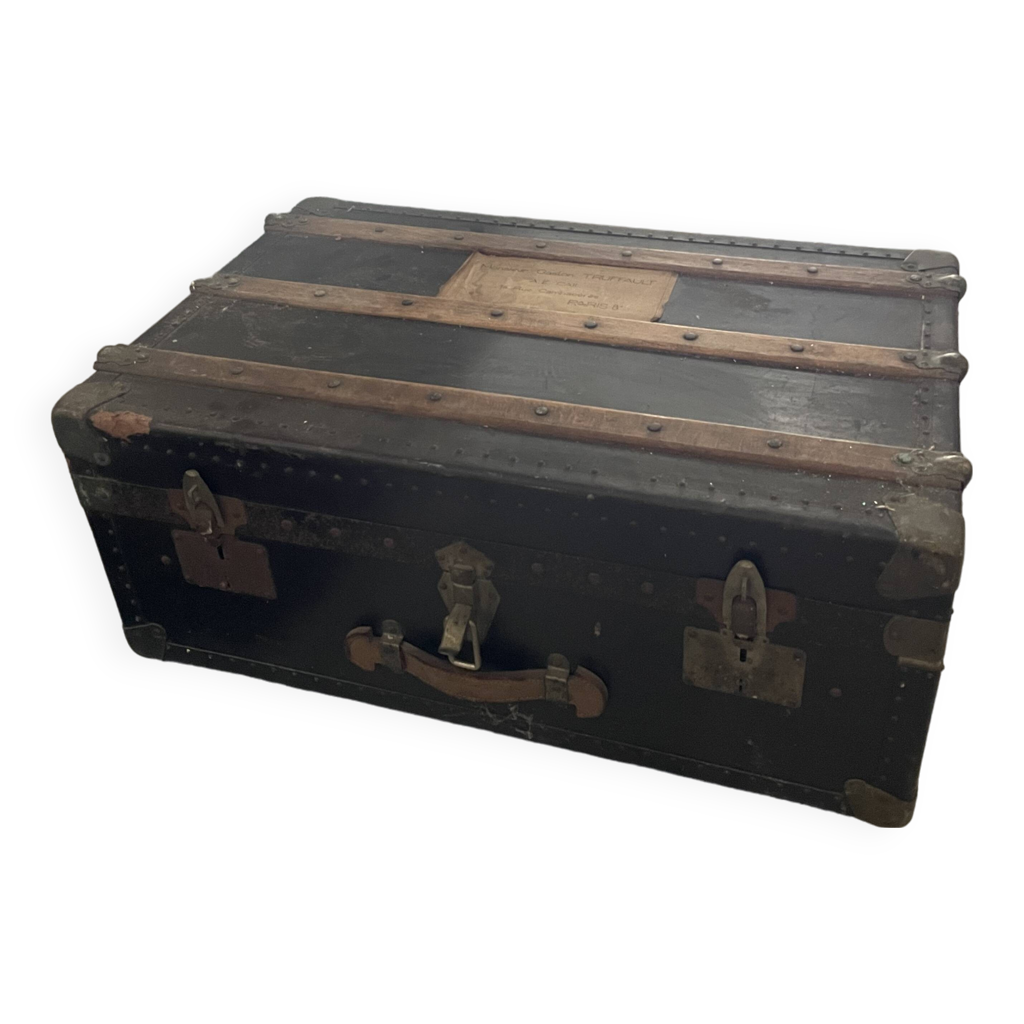 Ancienne malle Truffaut / coffre | Selency