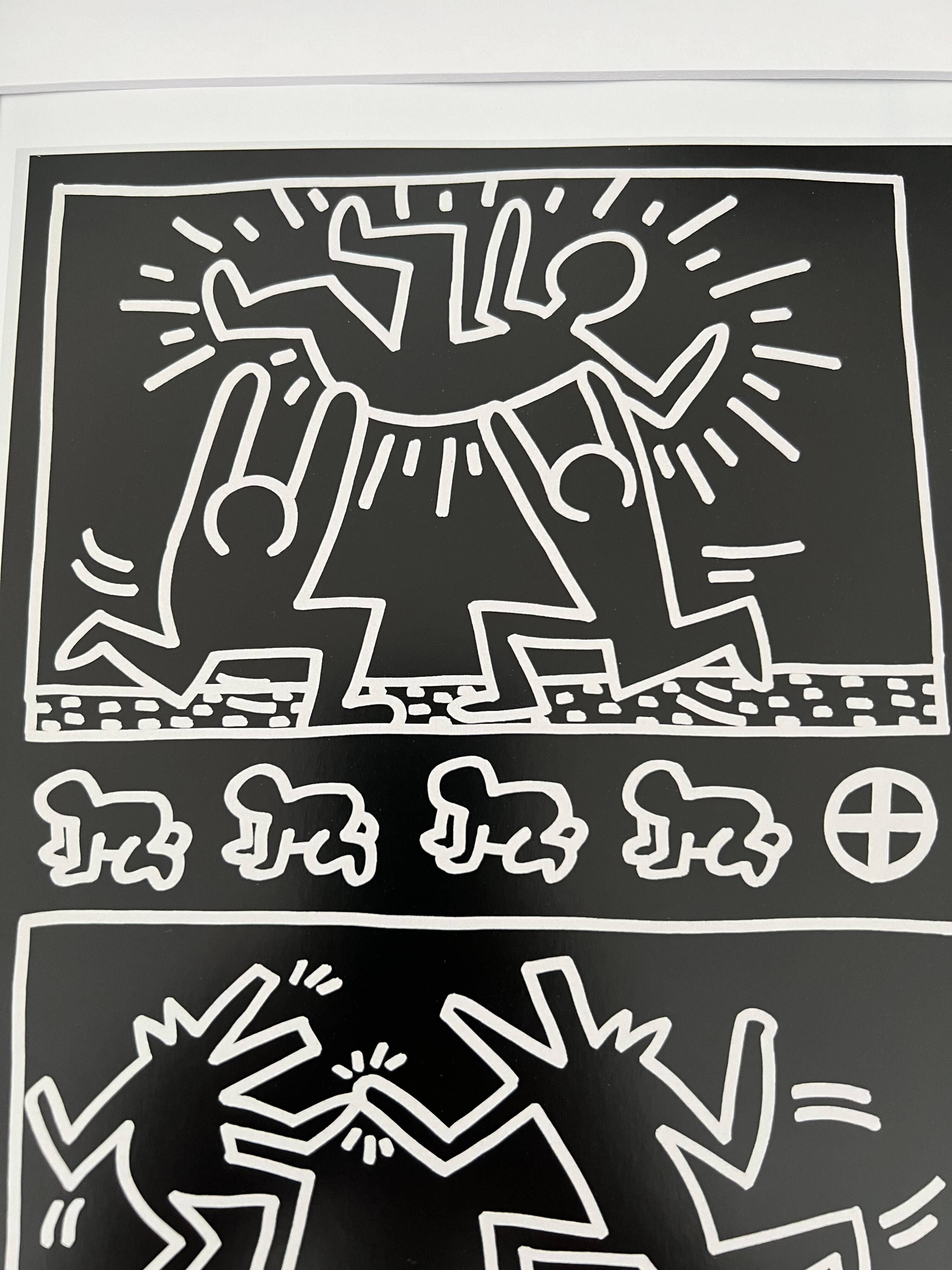 Keith haring streetart 80s design starck memphis new york gallery | Selency