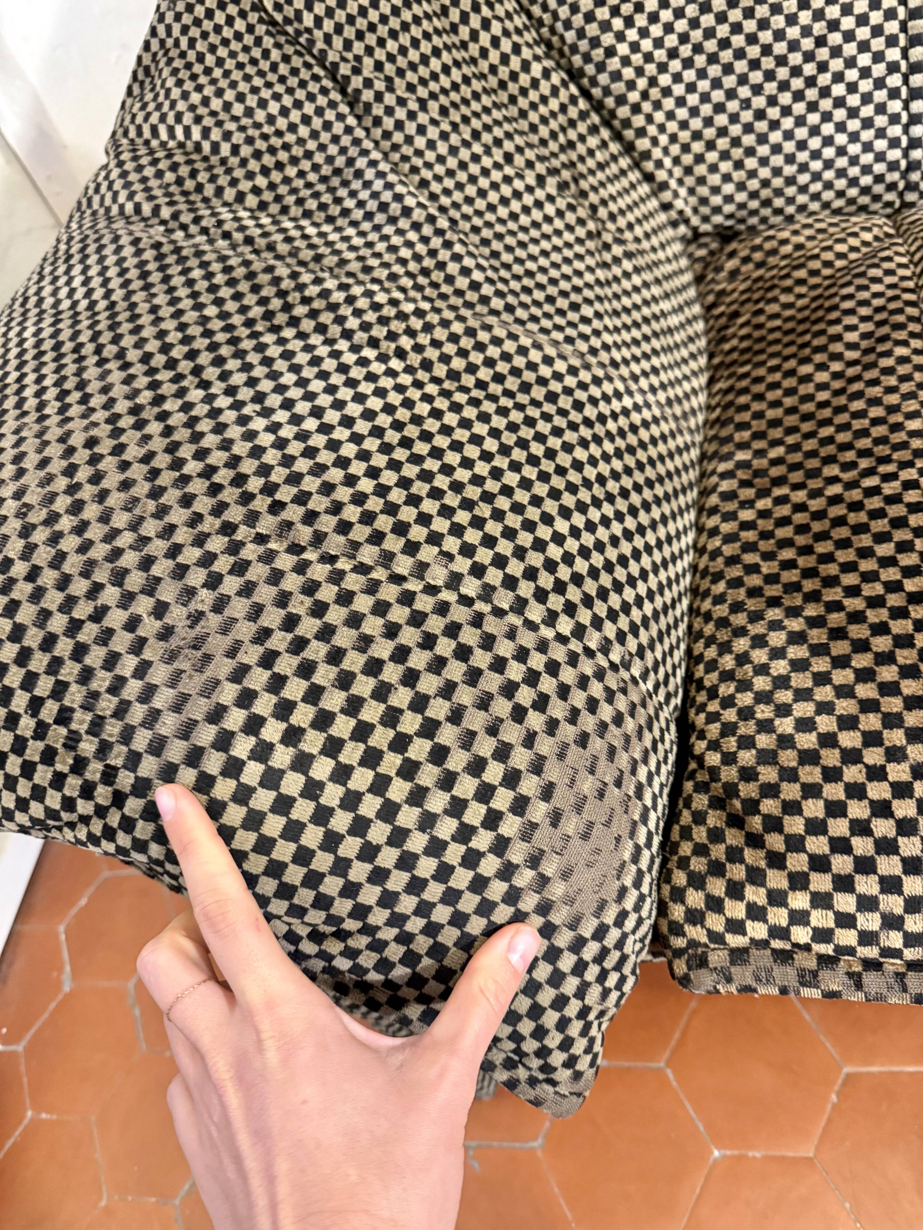 Canapé 2 places attribué à "Le Stelle" par Mario Bellini années 1980 ...