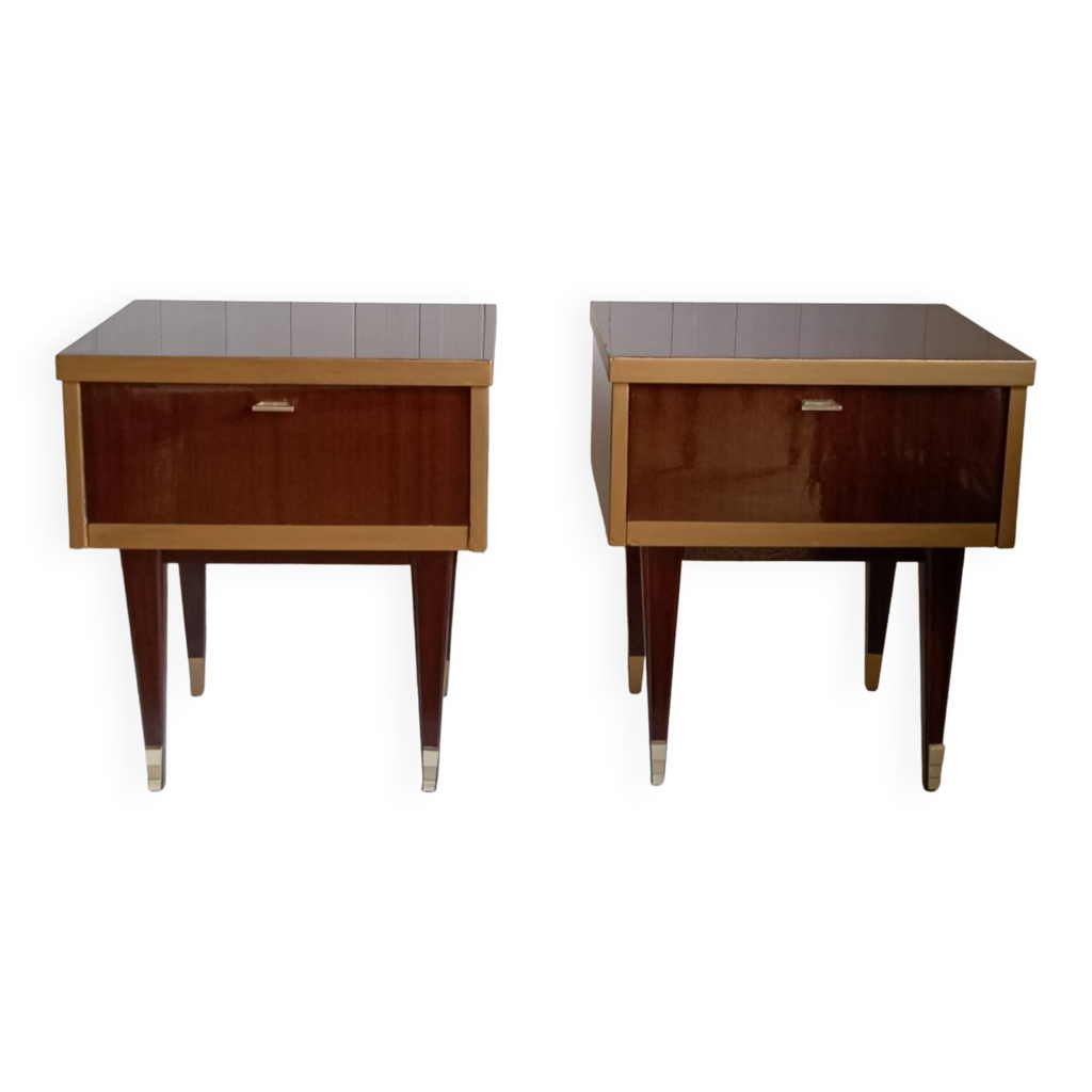 Paire de tables de chevet | Selency