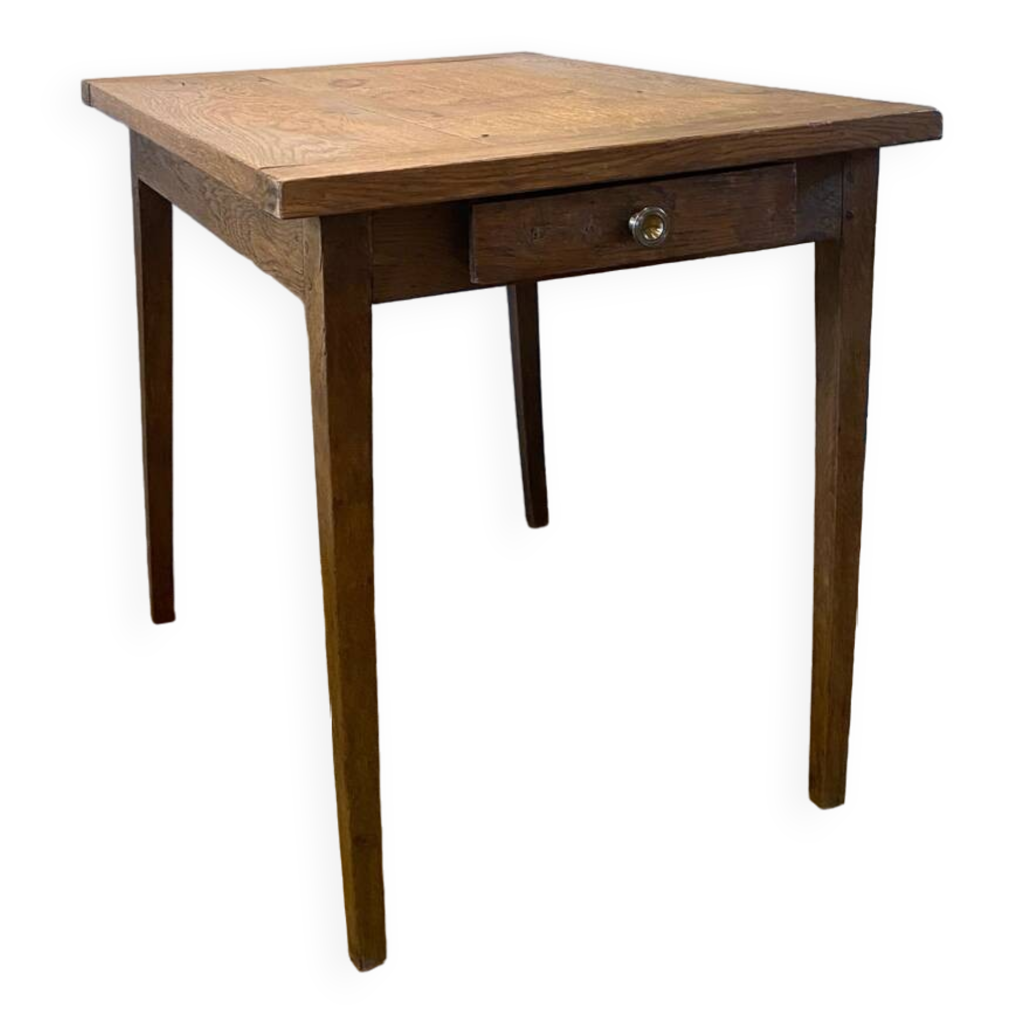 Petite table / console bois massif/ table d’appoint | Selency