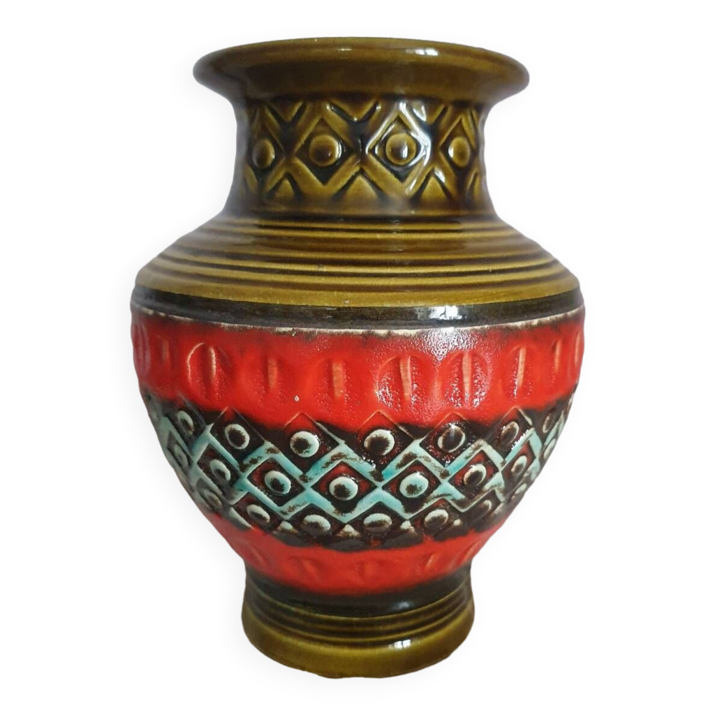 Vase signé west germany numeroté 552-17 | Selency
