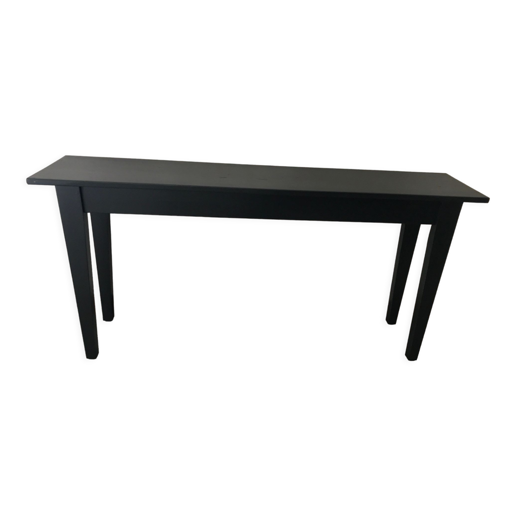 Console patinée noire | Selency