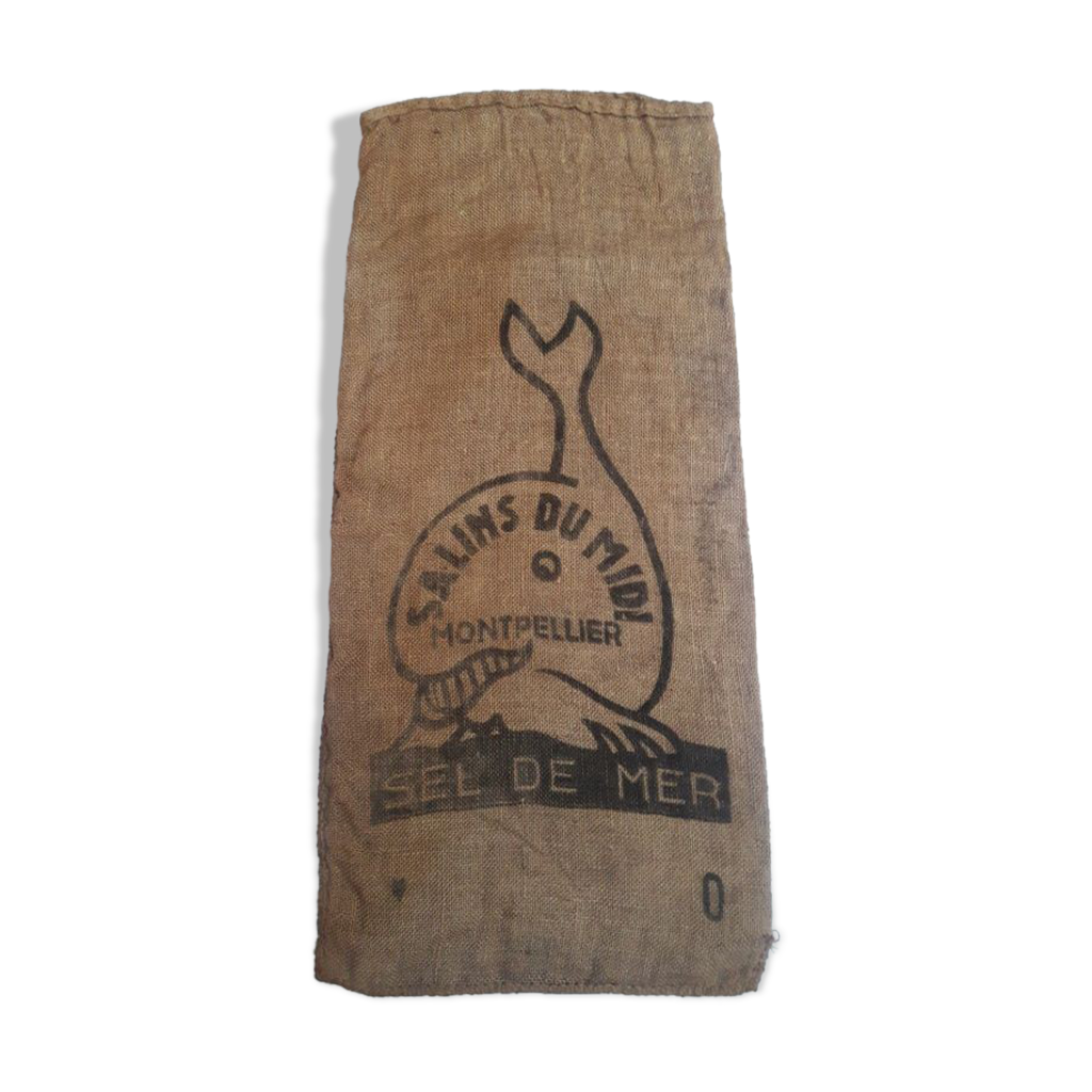 Sac sel salins du midi en toile de jute | Selency