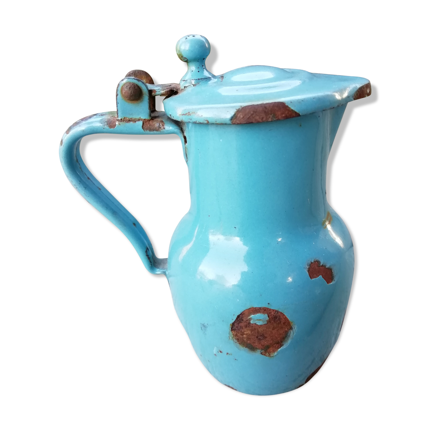 Pichet en tôle émaillée | Selency