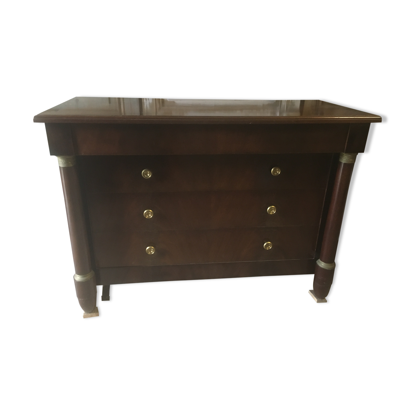 Commode style empire en palissandre | Selency