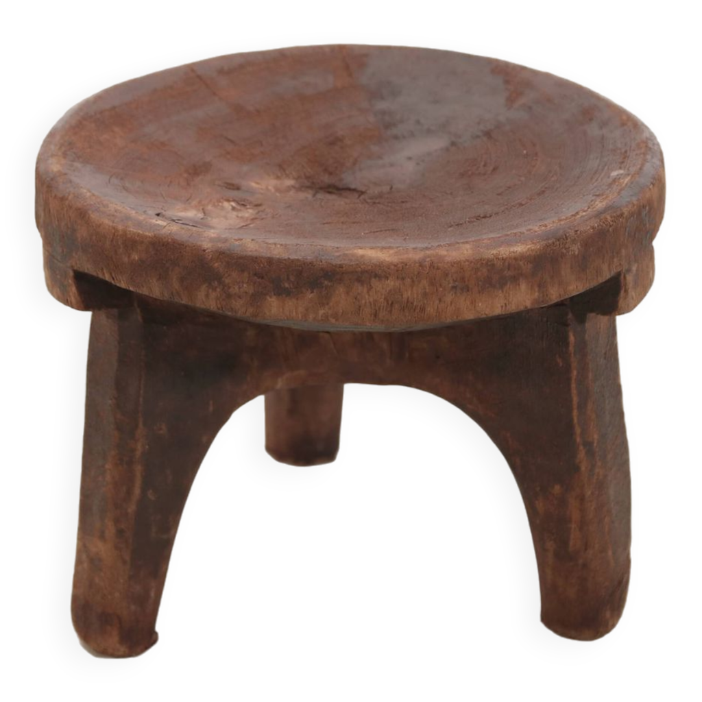 Tabouret gogo africain antique de la tribu bantoue de Tanzanie | Selency