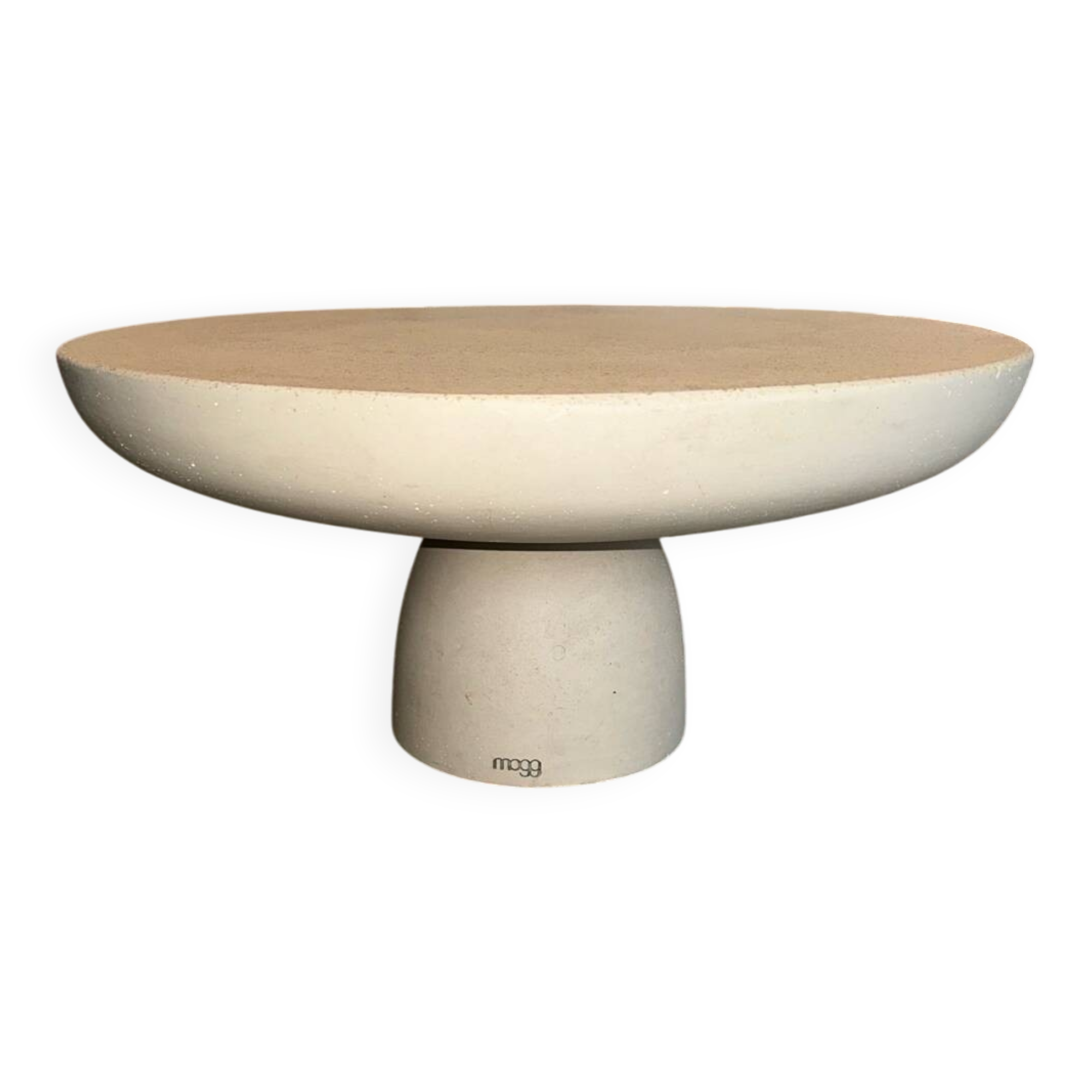 Table basse Olo Mogg béton ciré par Antonio Facco | Selency