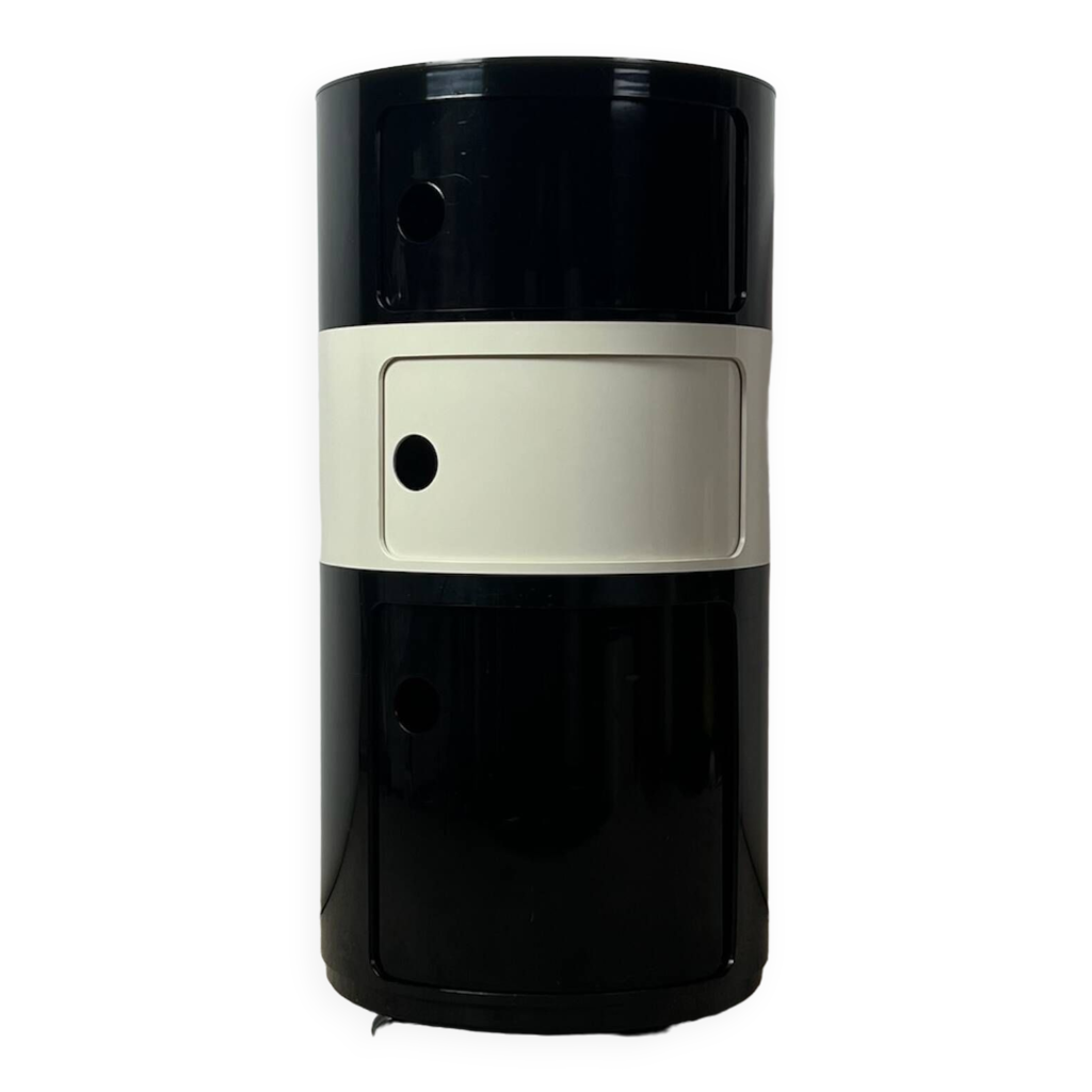 Rare meuble de rangement rond componibili par anna castelli pour ...