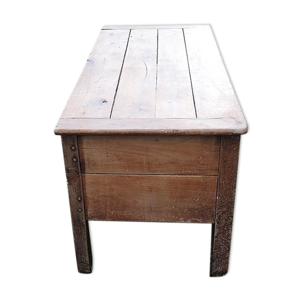 Maie en hêtre massif au teint naturel clair | Selency