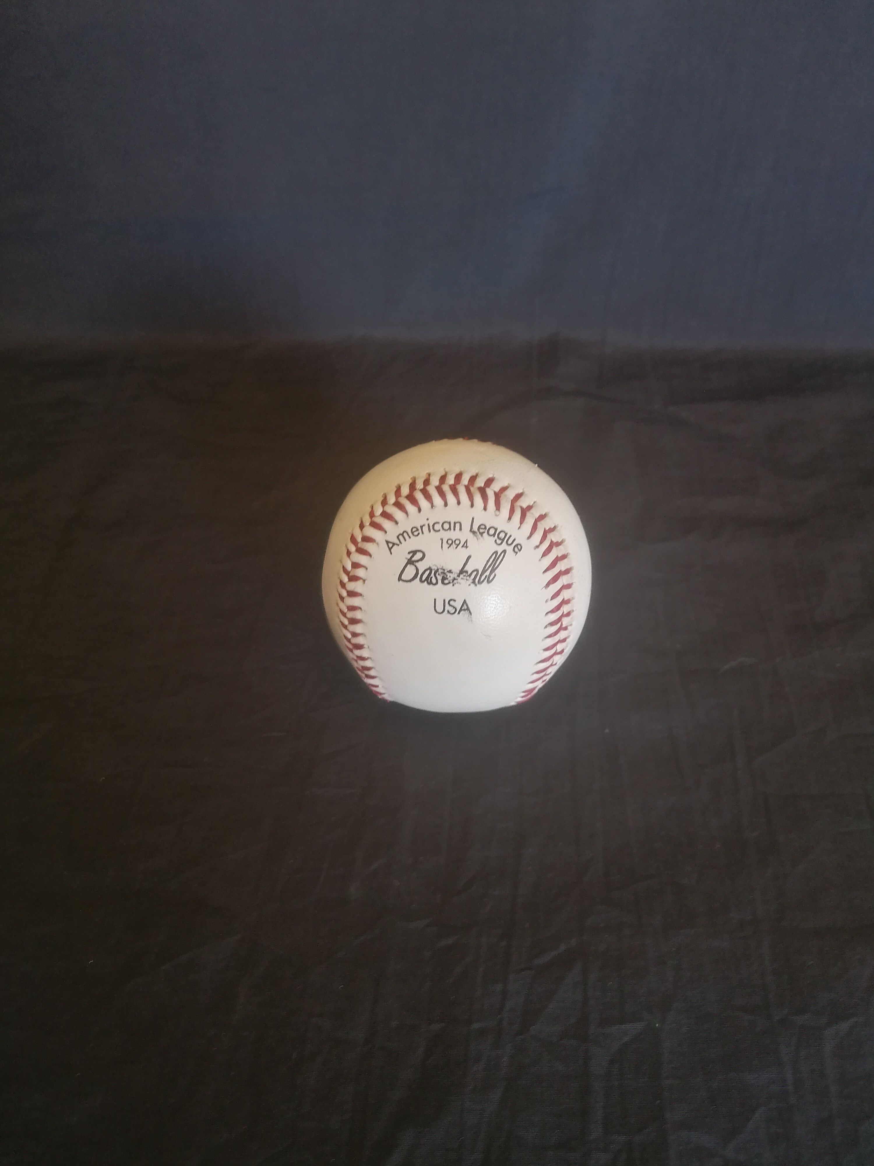 Balle de Baseball vintage - Collection Shell - American League - USA ...