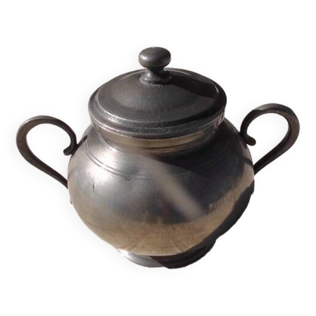 Pot à thé en étain fin | Selency