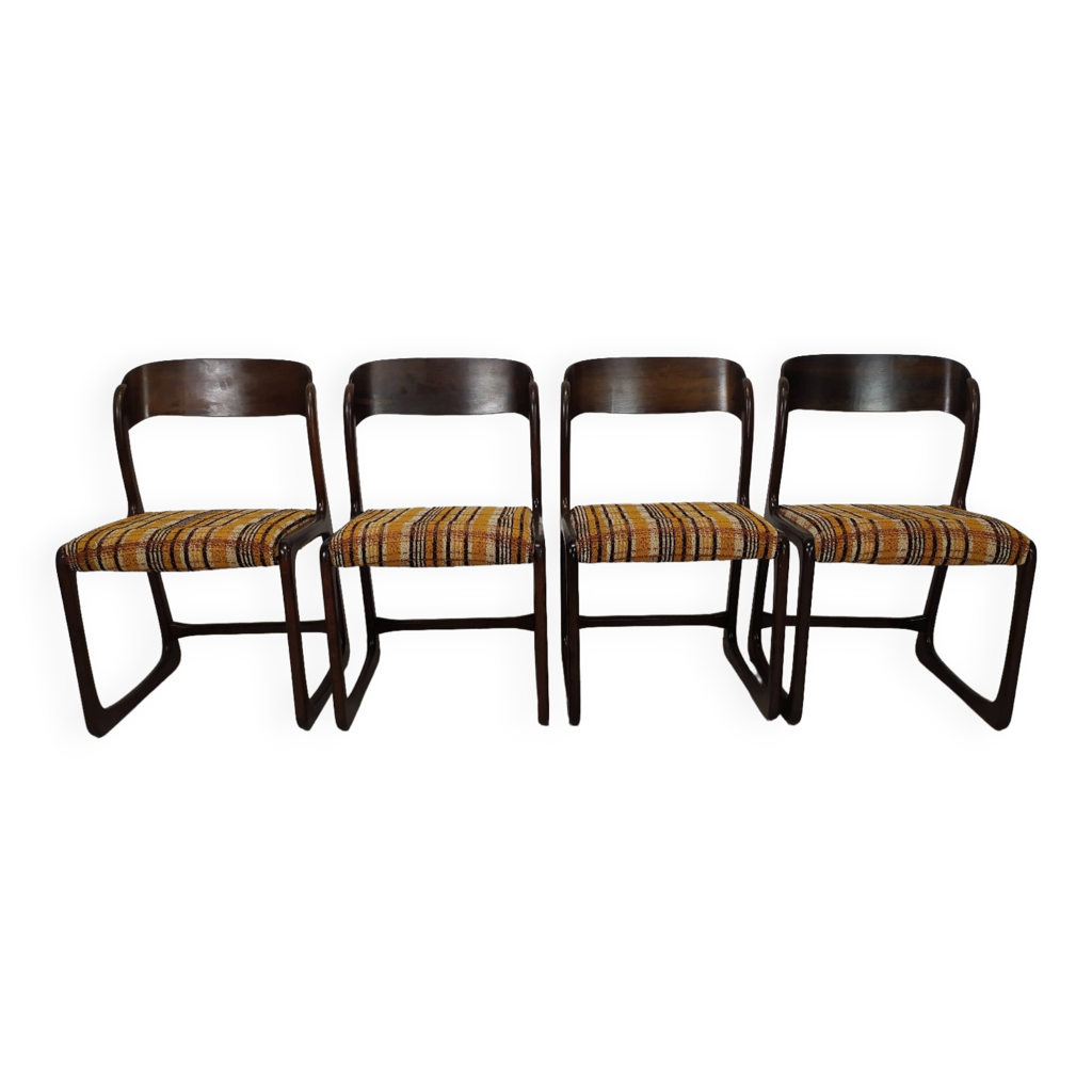 Lot de 4 chaises Baumann | Selency