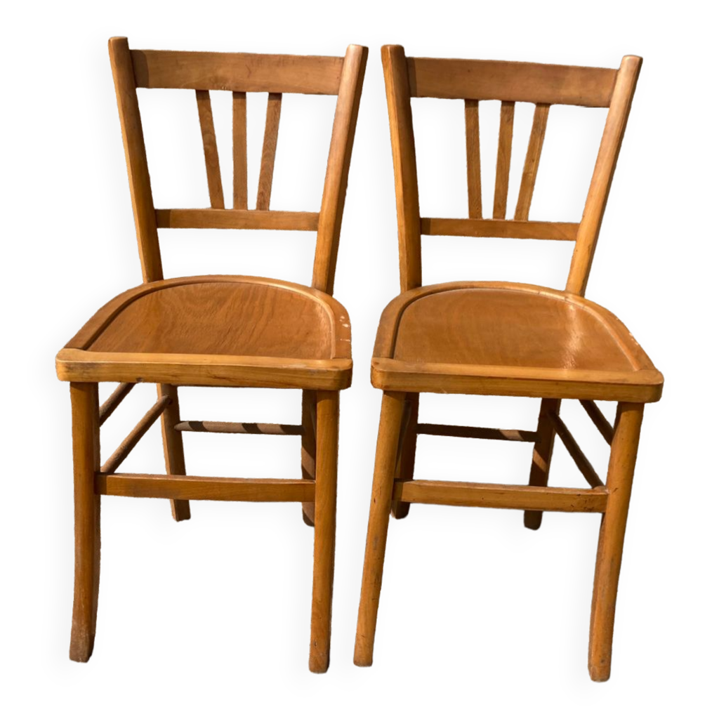 Paire de chaises bistrot | Selency