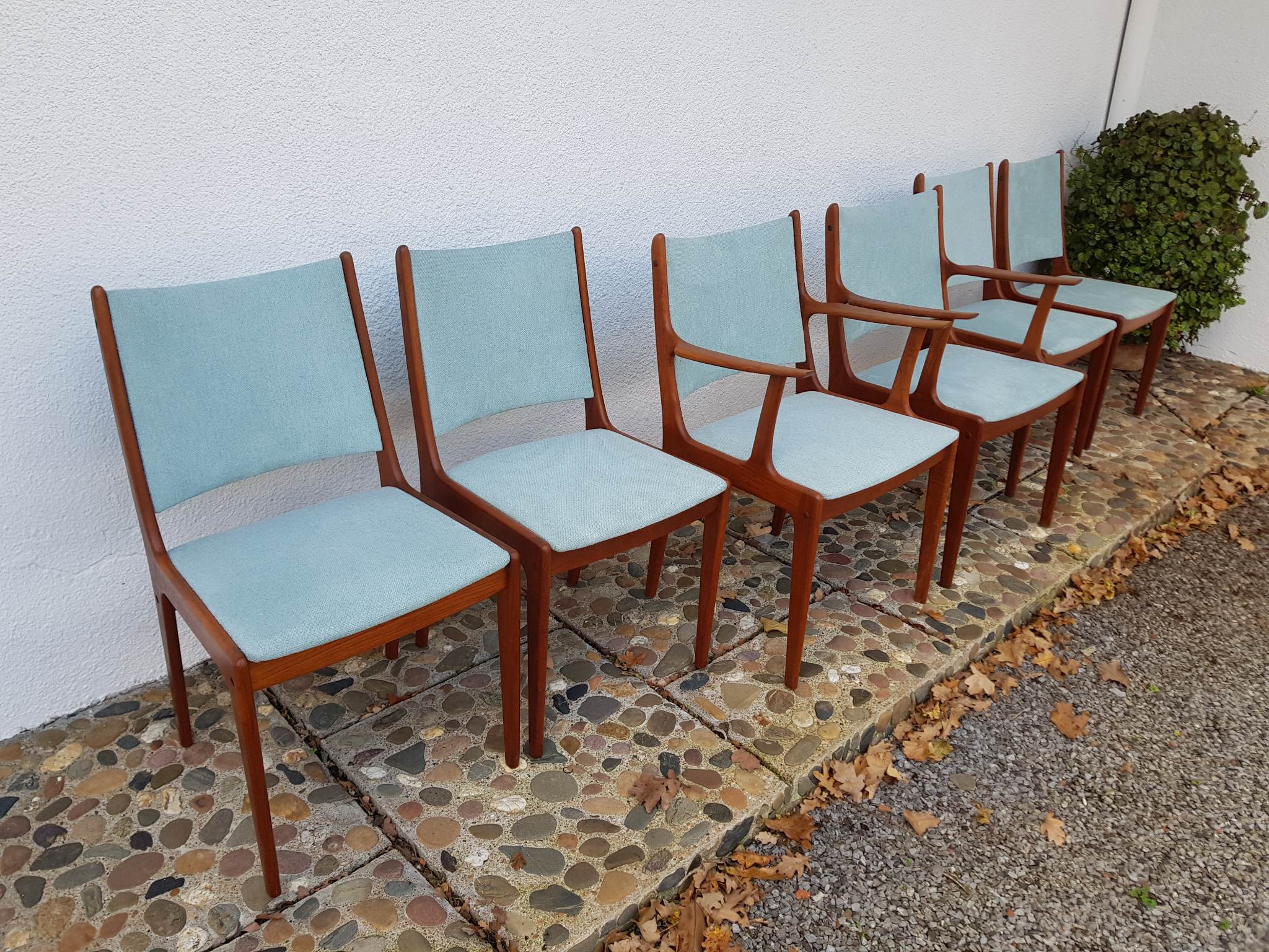 Série de 6 chaises de Johannes Andersen | Selency